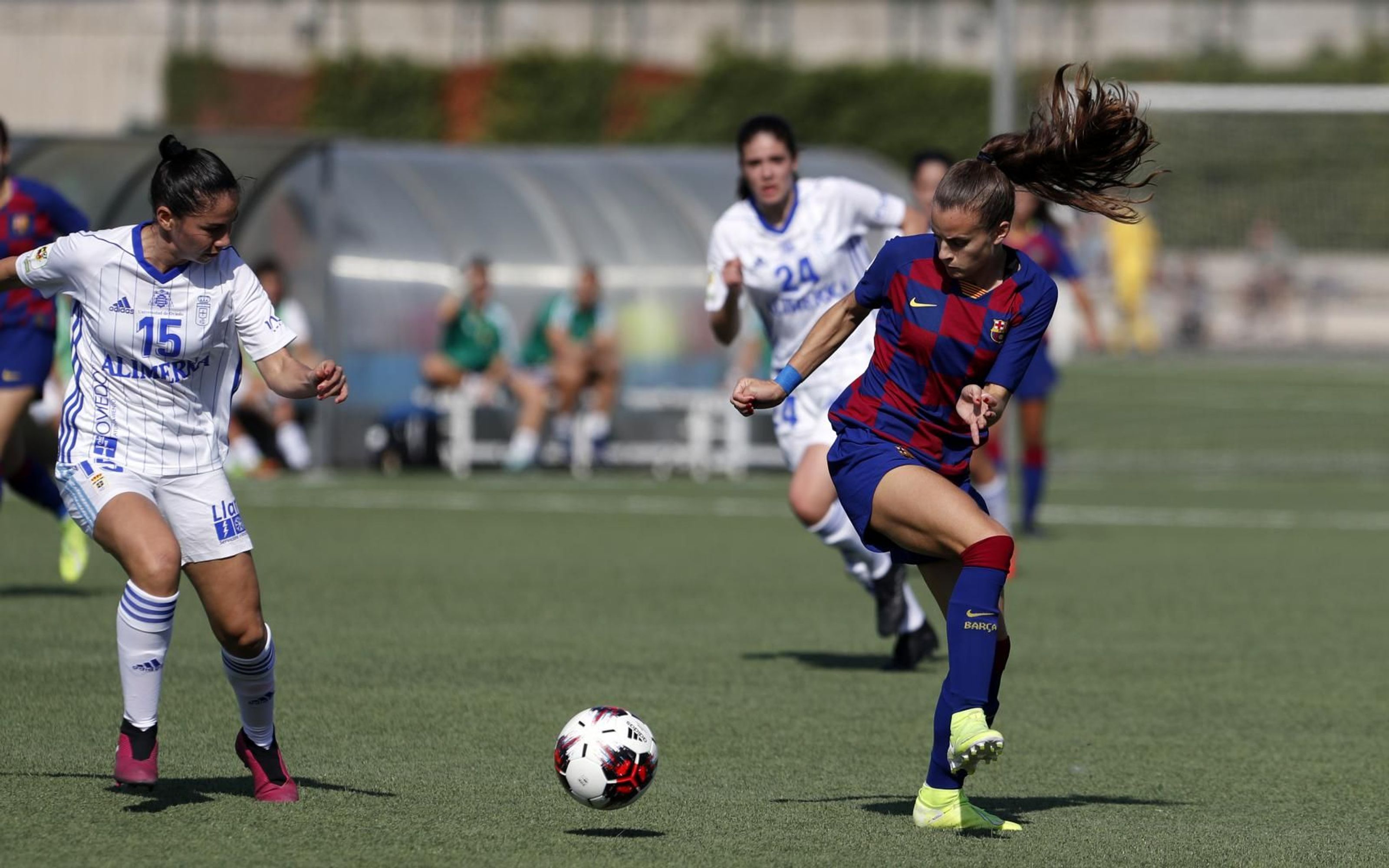 Femenino: Barça B - Oviedo Moderno (7-2)