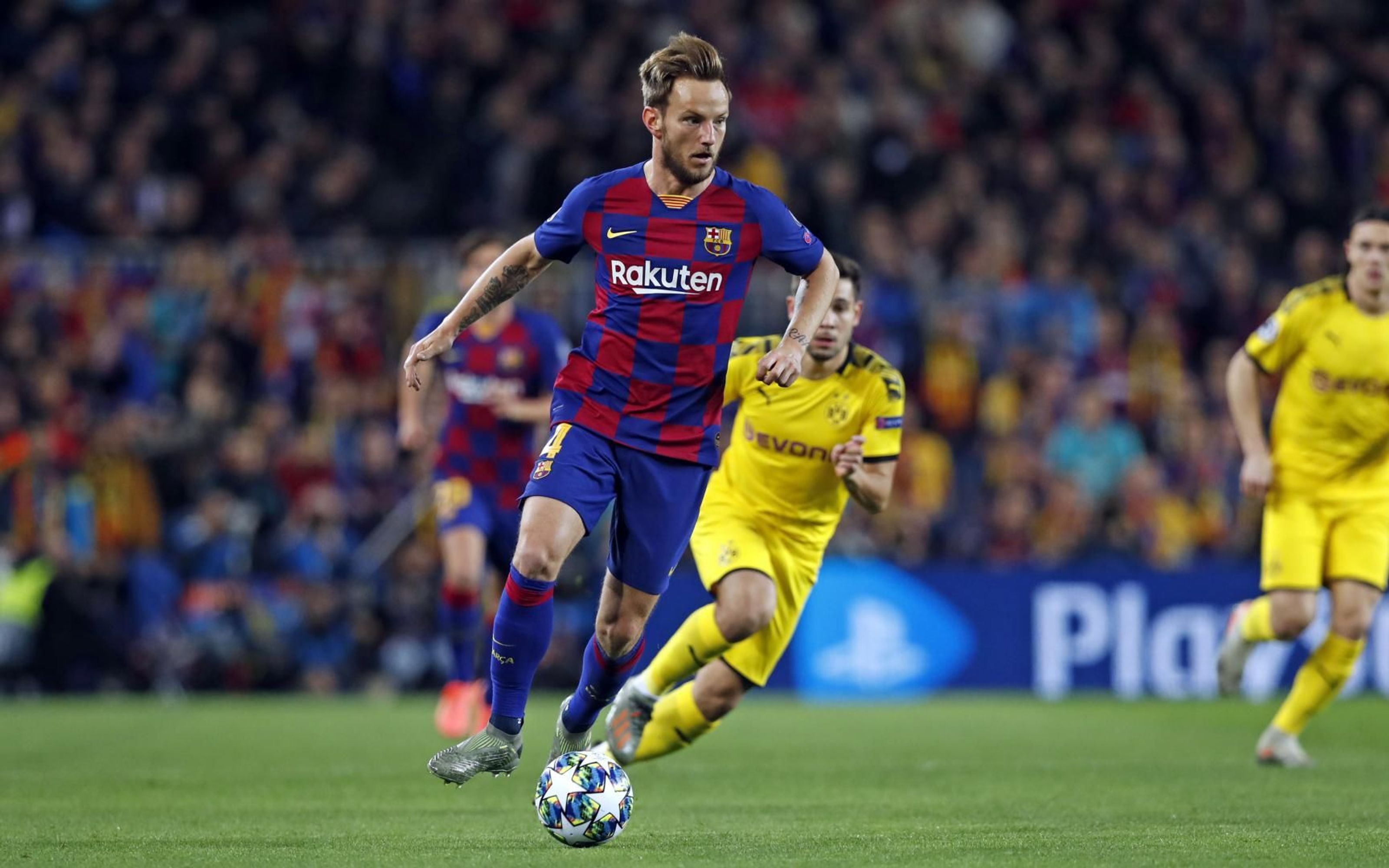 Barça v Borussia in photos