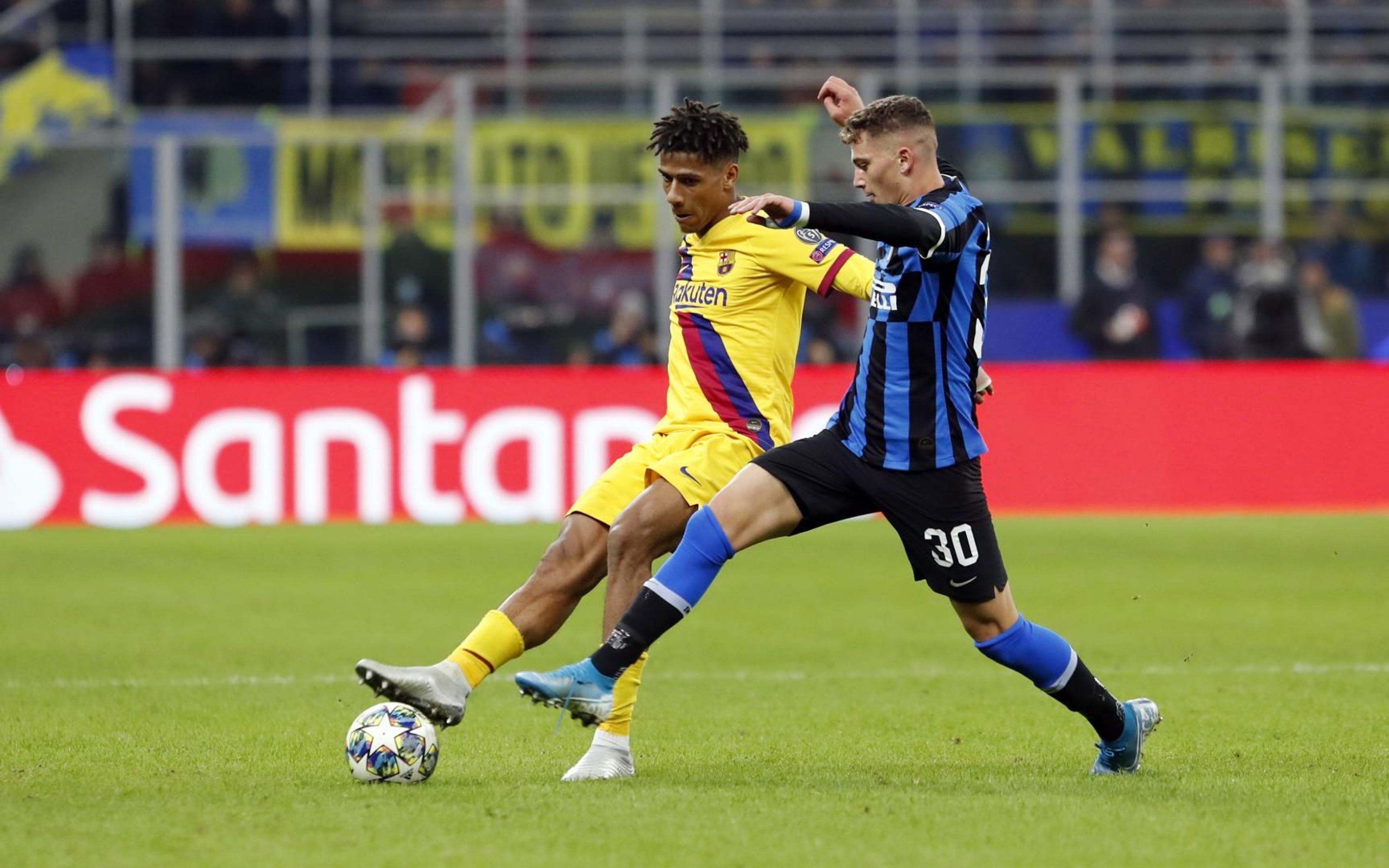 The win at Inter in photos