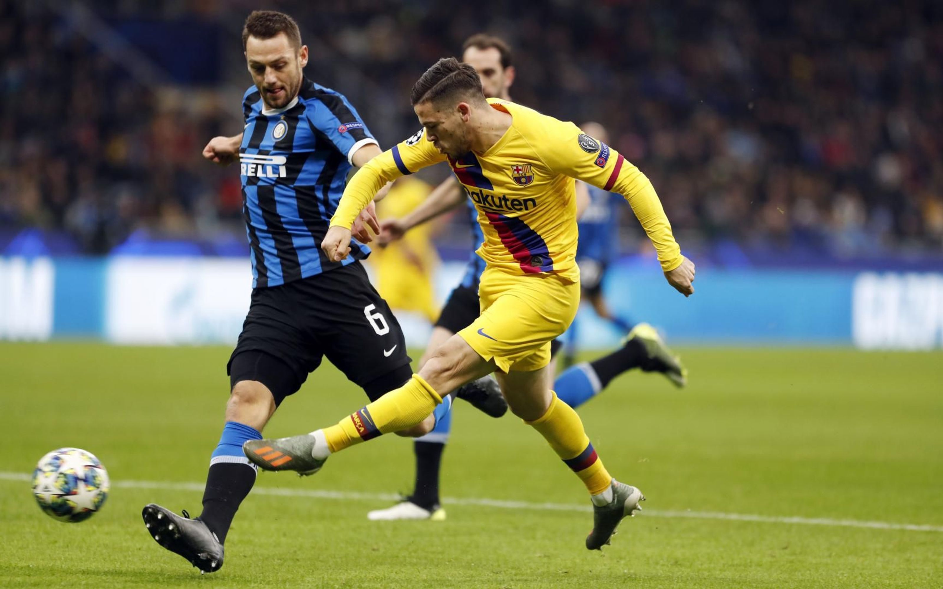 The win at Inter in photos