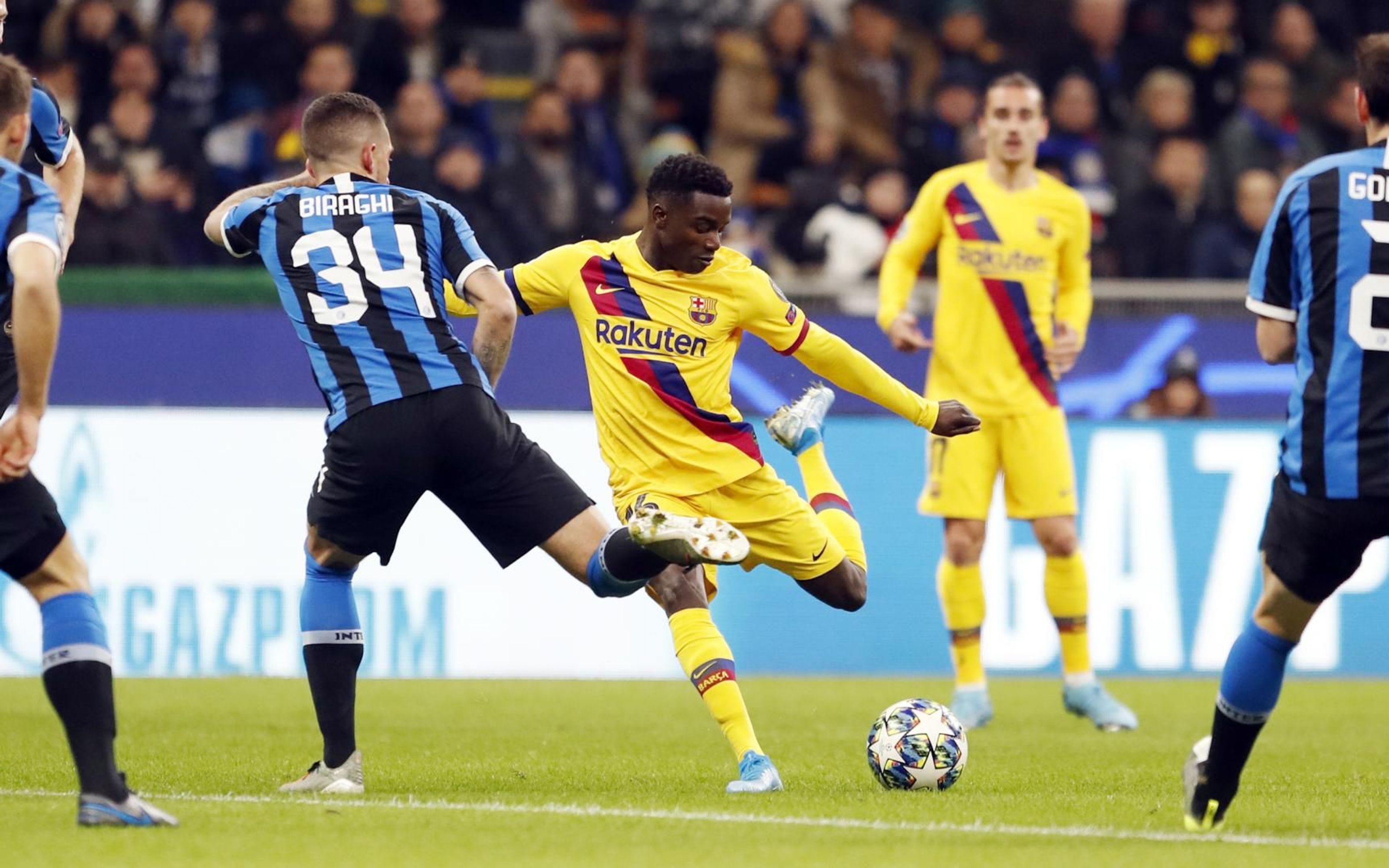 The win at Inter in photos