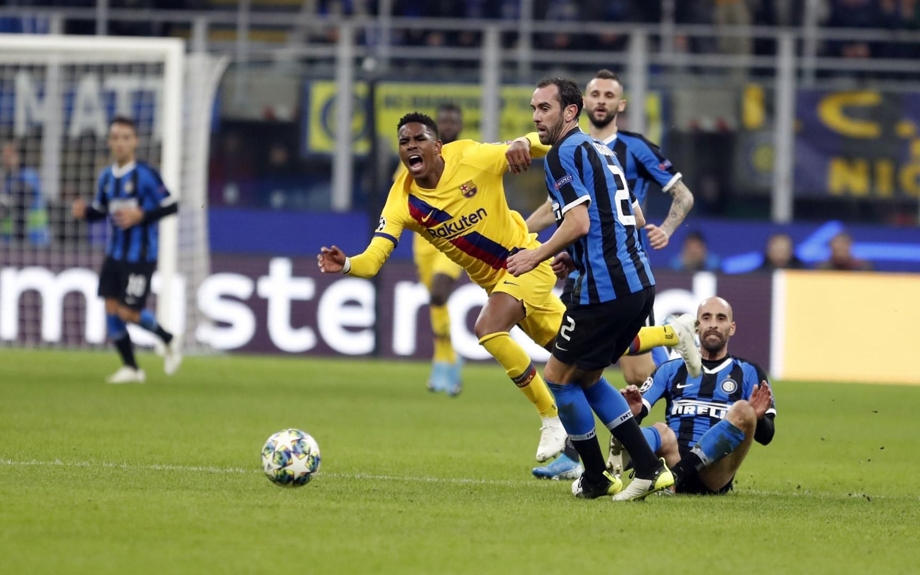 The win at Inter in photos