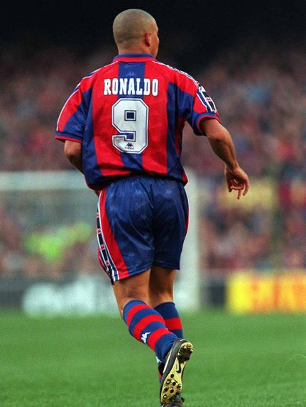 The best pictures of Ronaldo's season at Barça