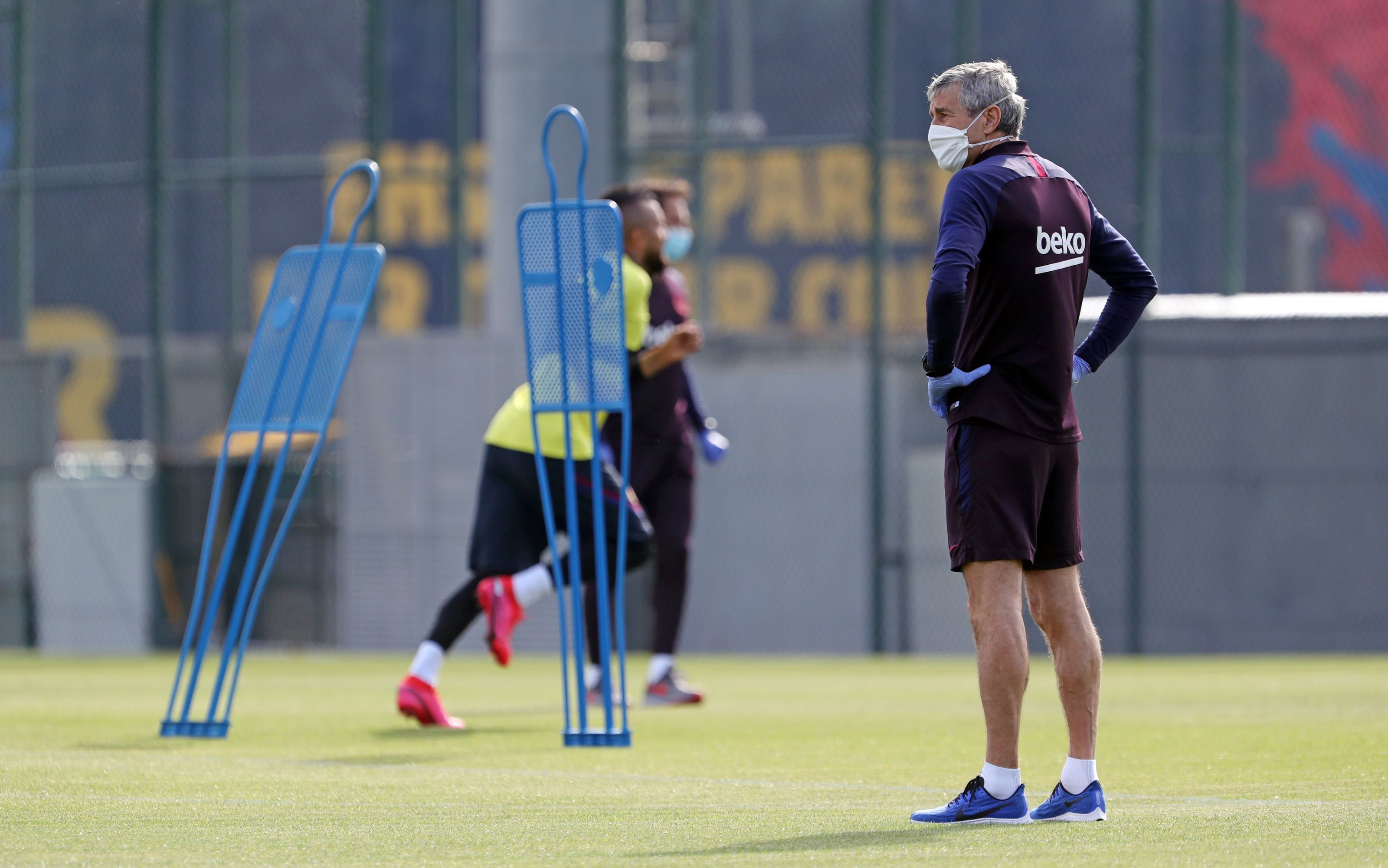 First training session in pictures