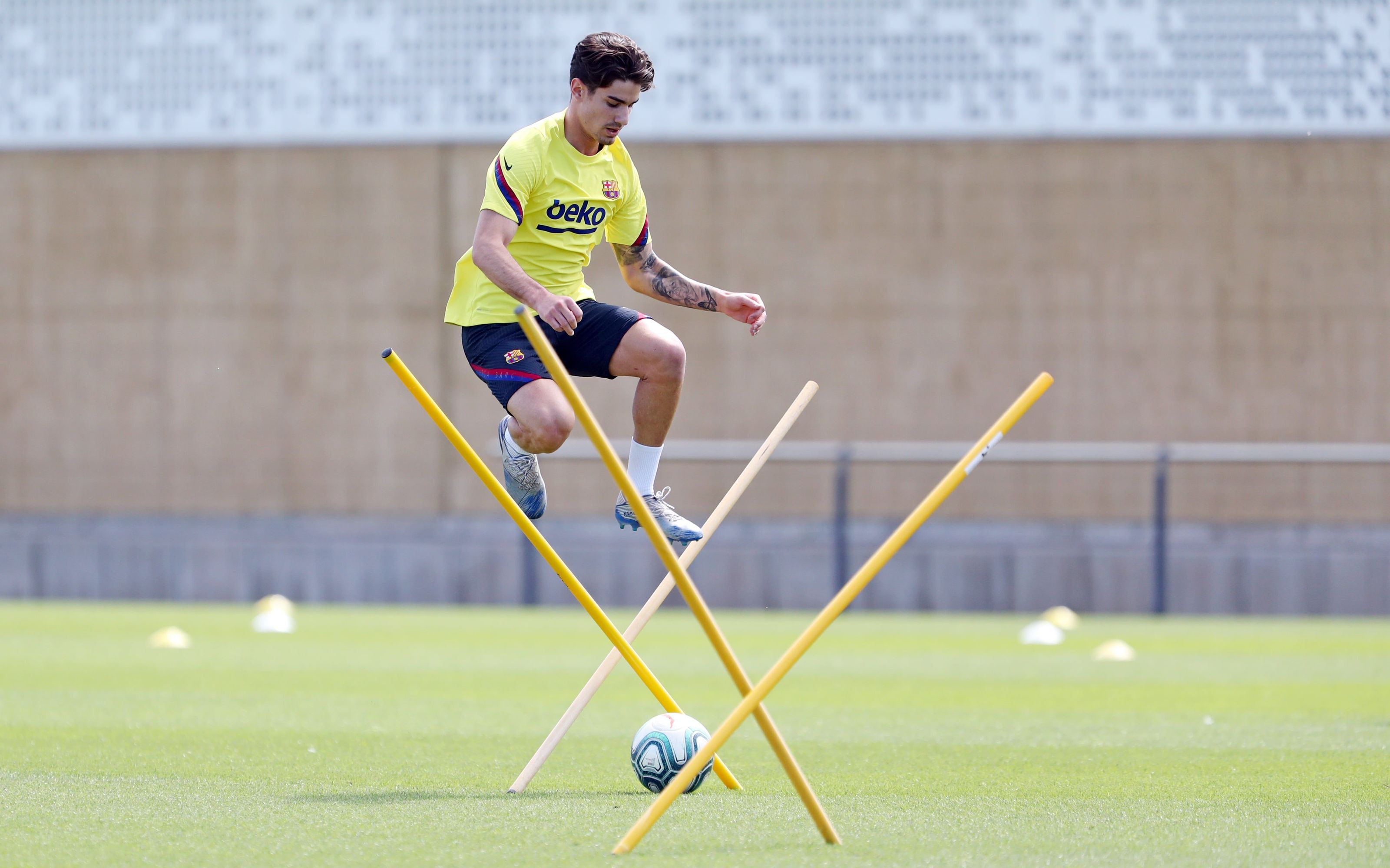 Individual training session in photos