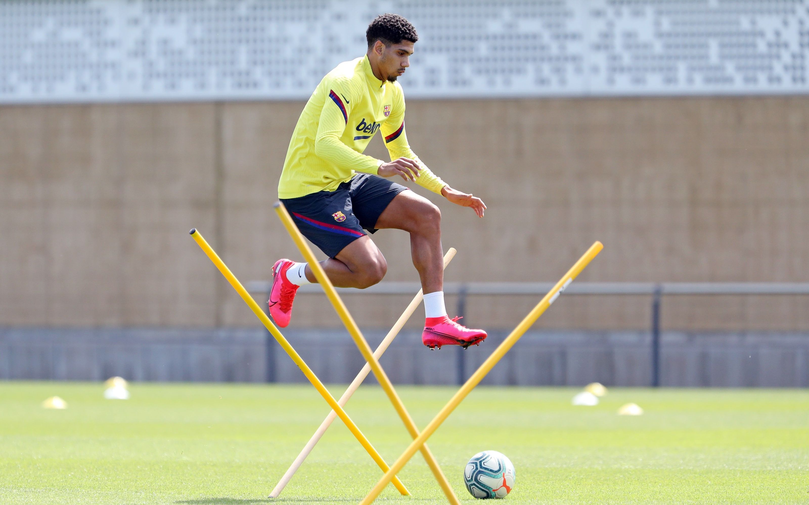 Individual training session in photos