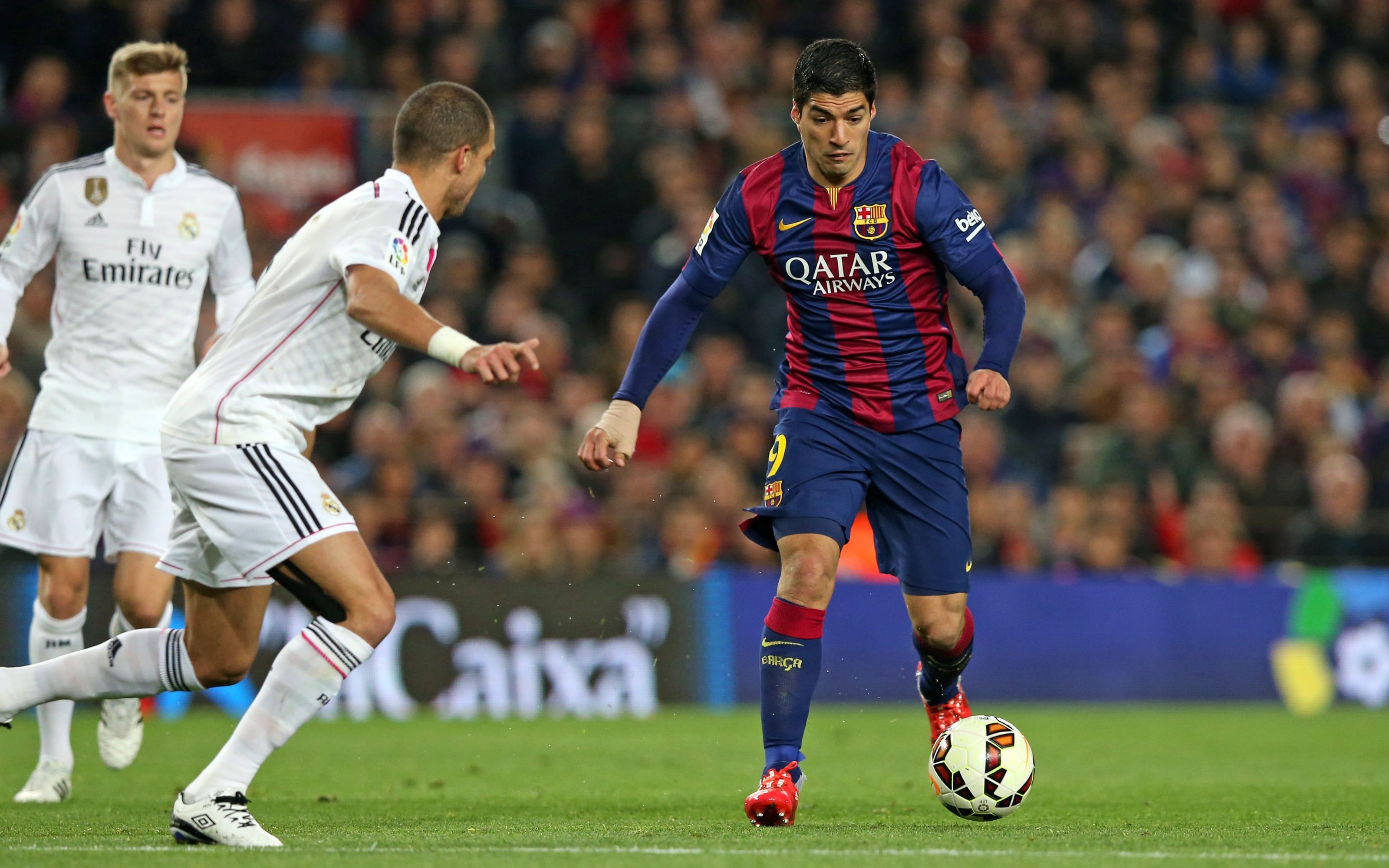 Luis Suárez at Barça, in photos