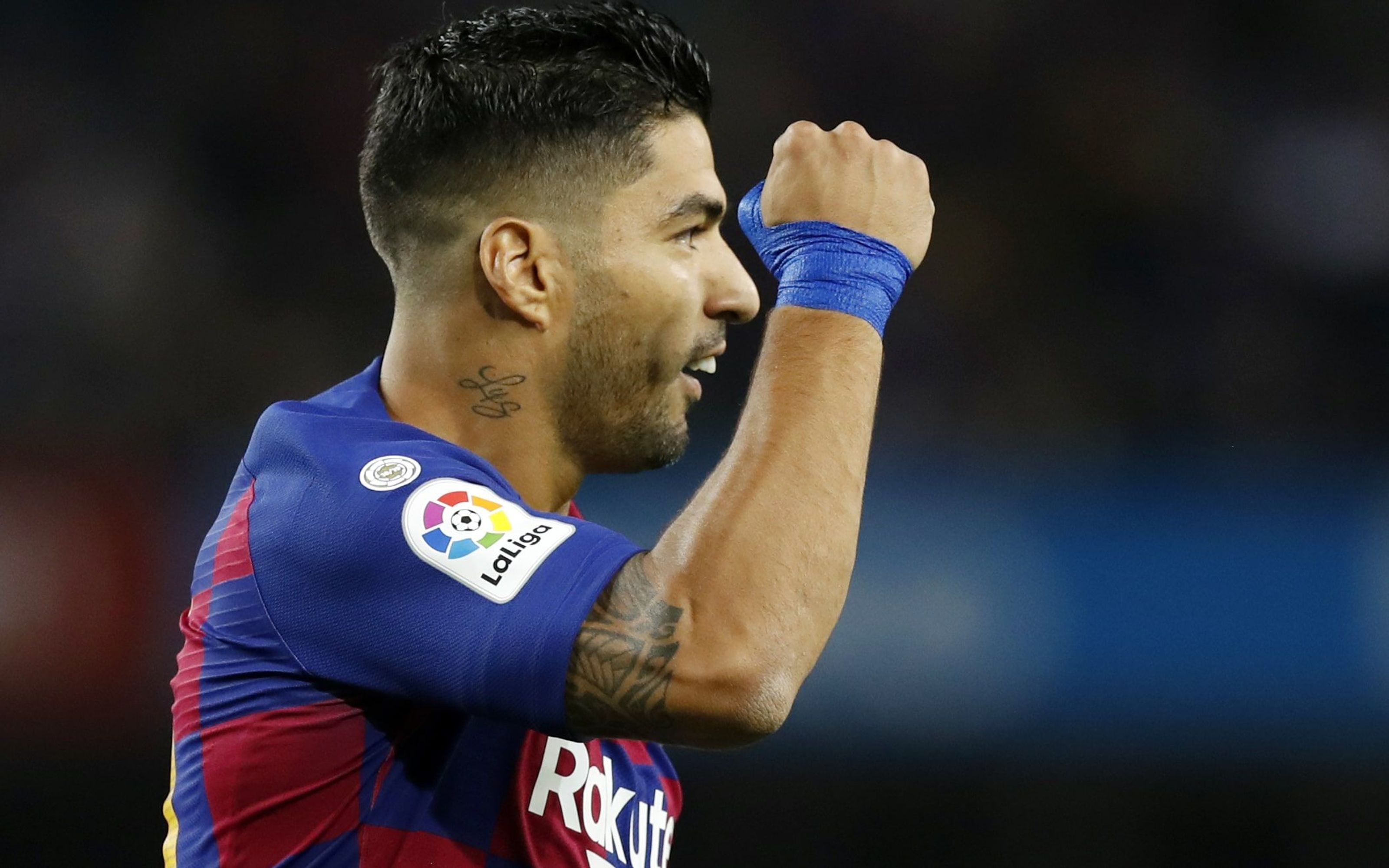 Luis Suárez at Barça, in photos