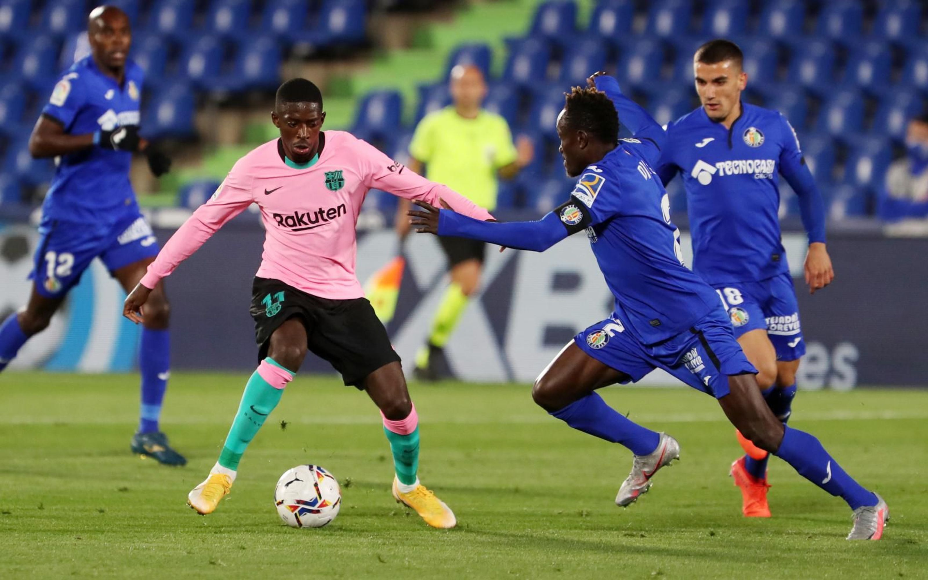 Getafe v Barça, in photos