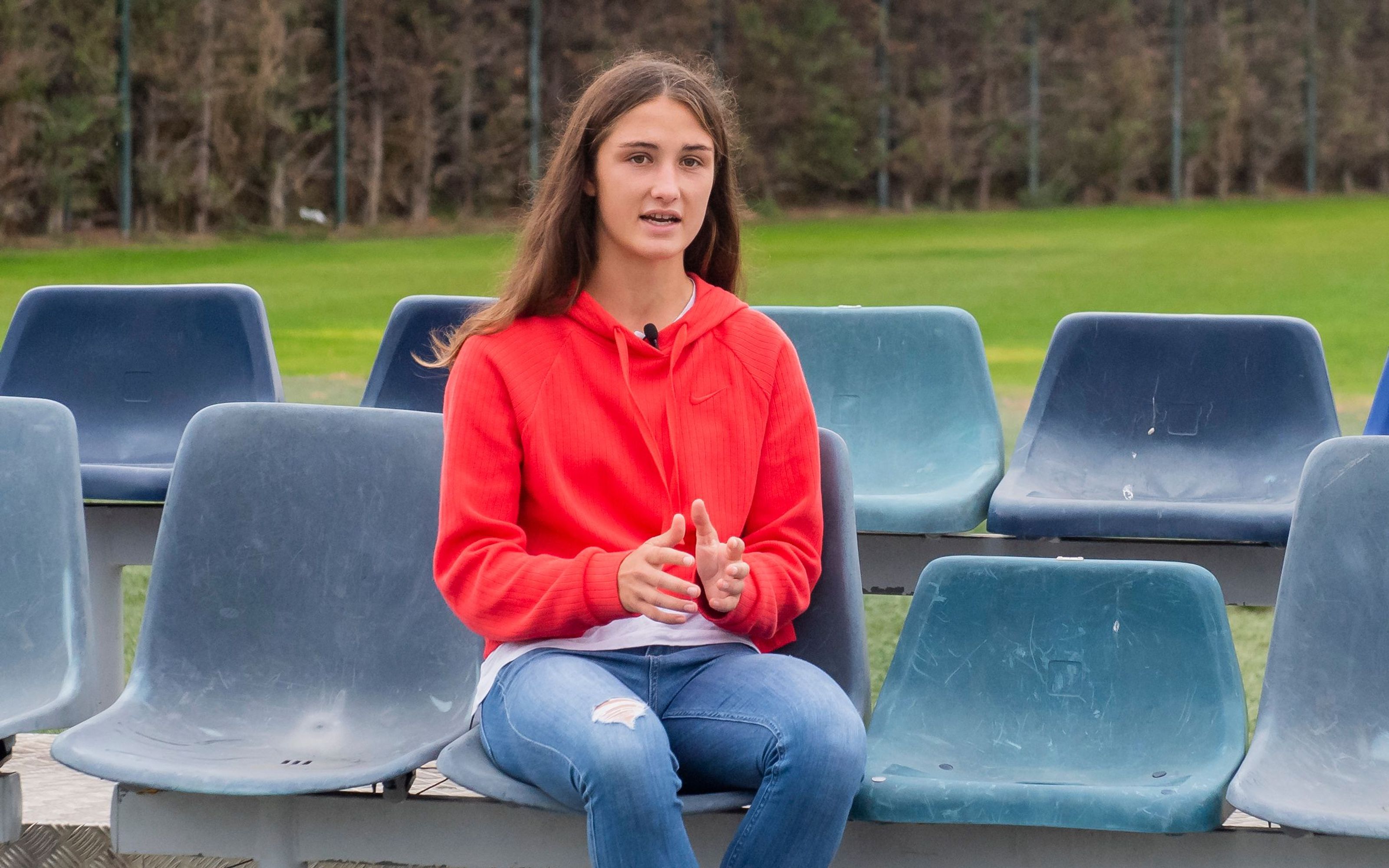 Les fotos de l'entrevista a Laia Codina, Bruna Vilamala i Jana Fernàndez