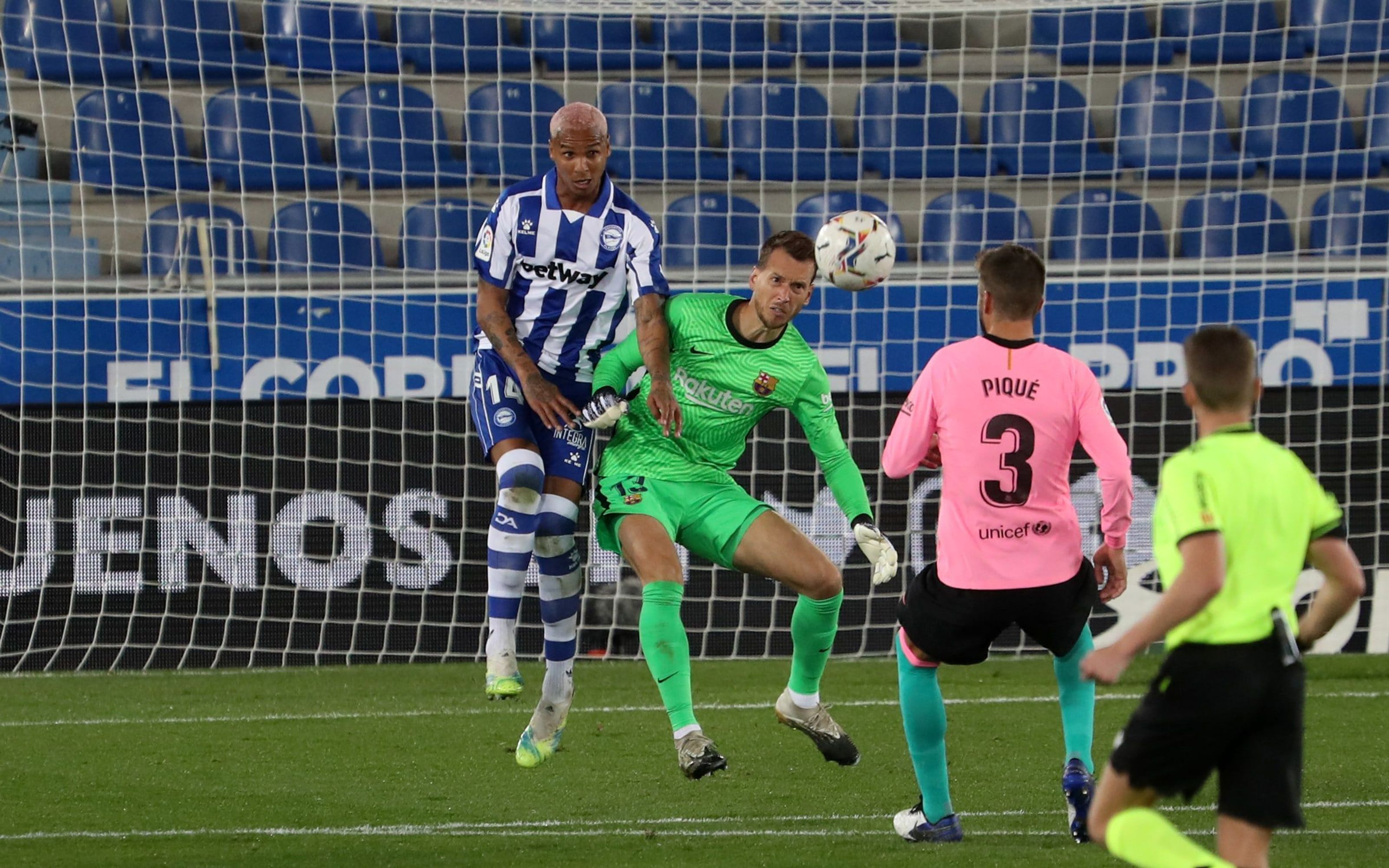Las imágenes del Alavés-Barça