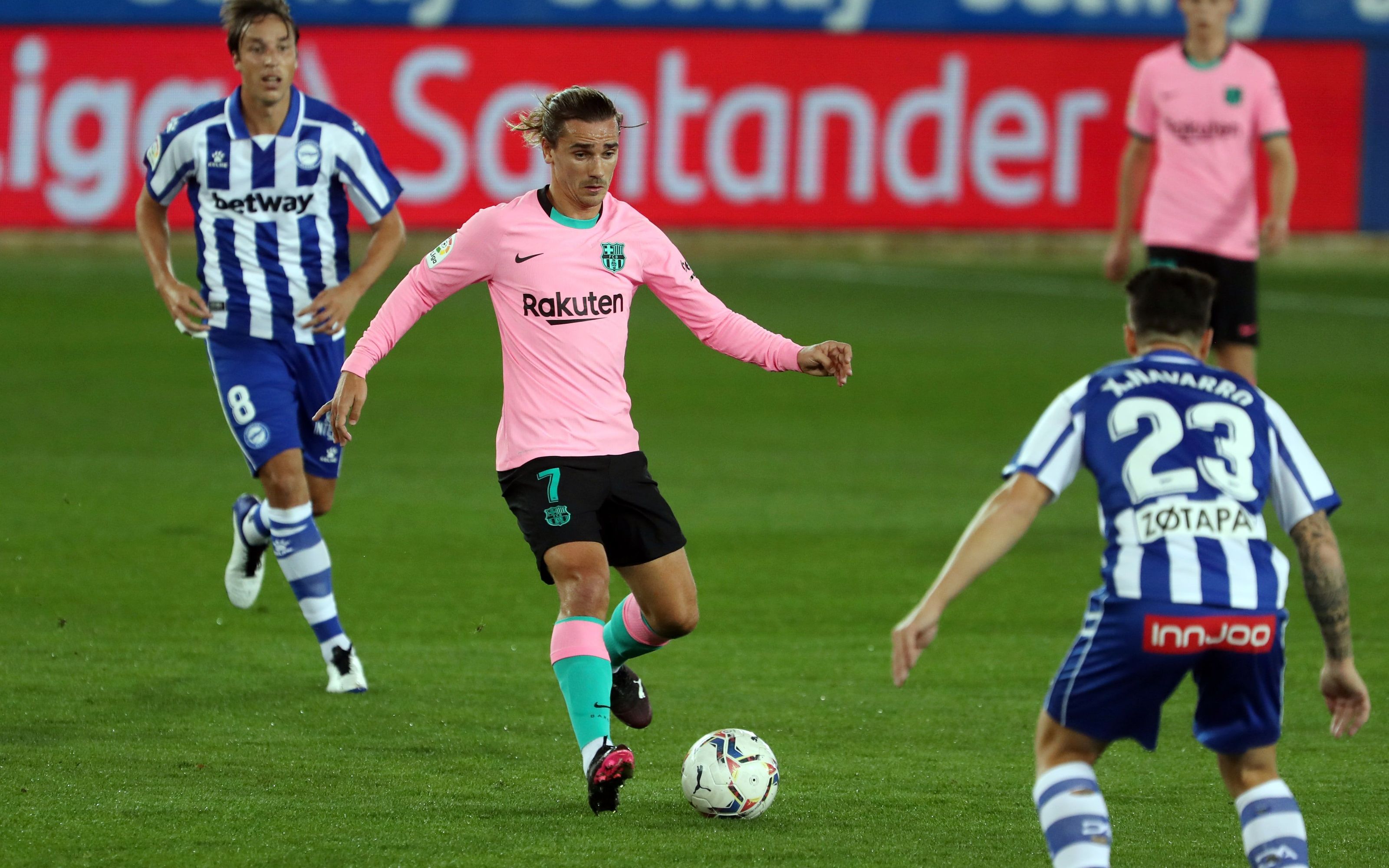 Las imágenes del Alavés-Barça