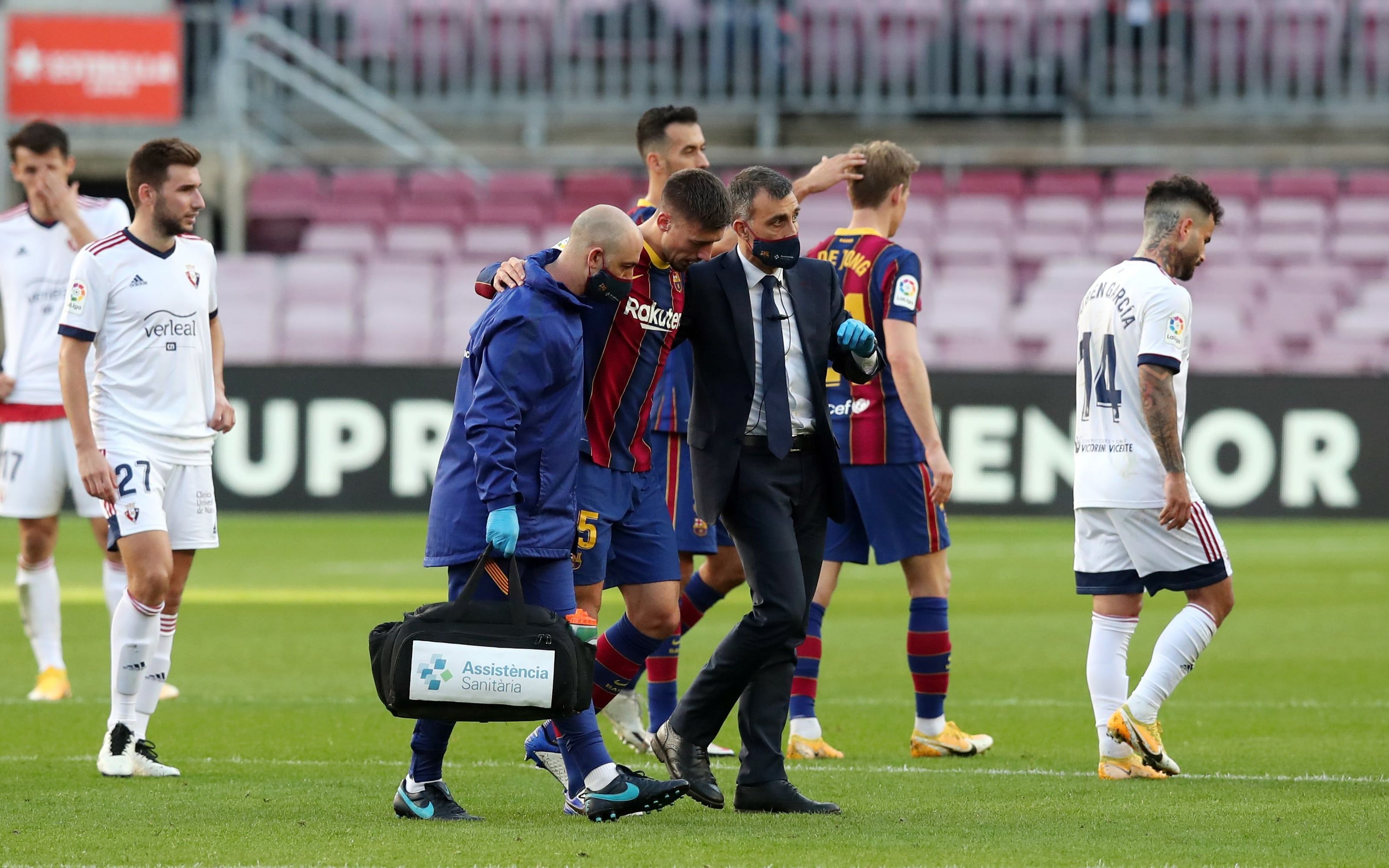 Barça's win over Osasuna in photos