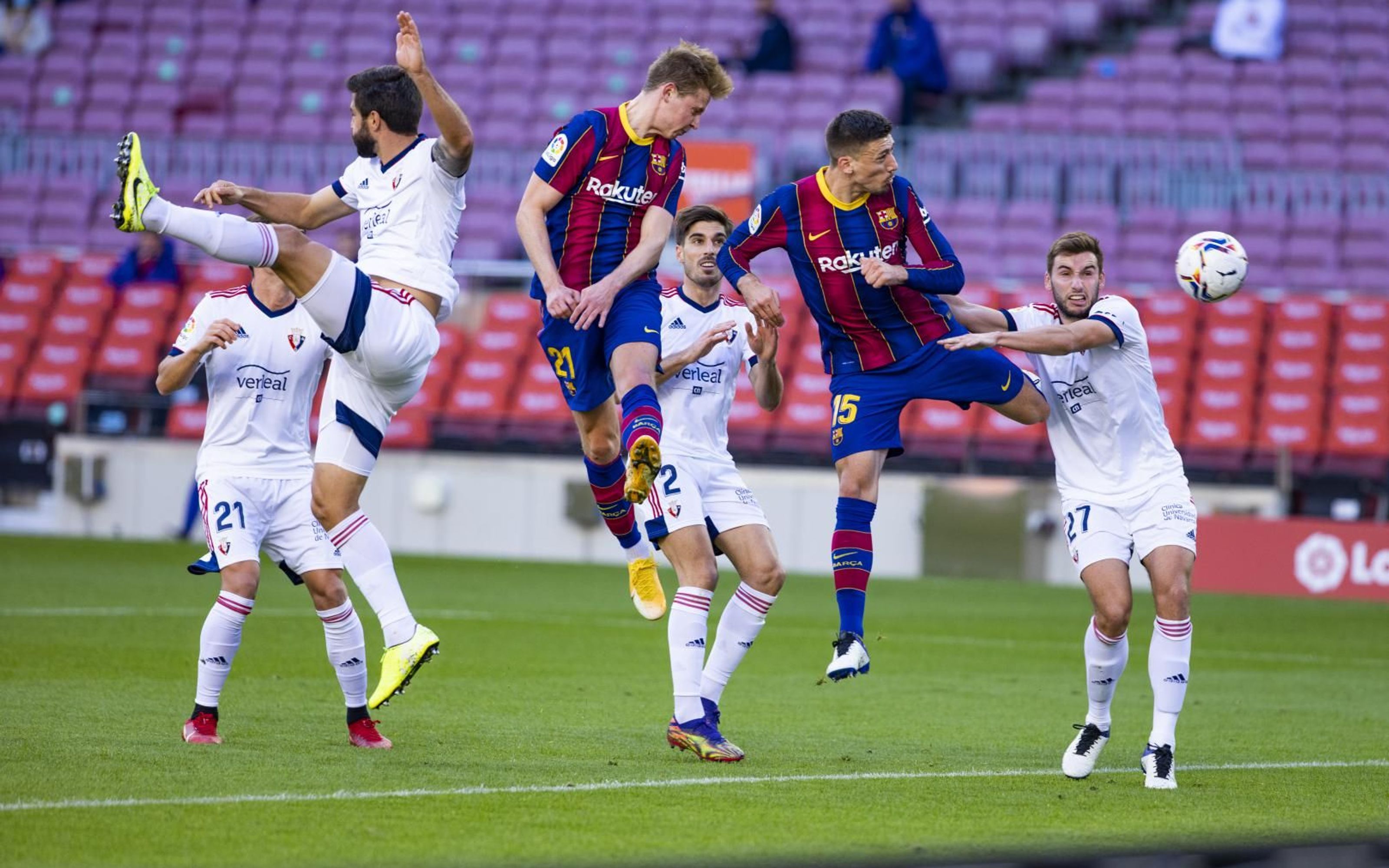 Barça's win over Osasuna in photos