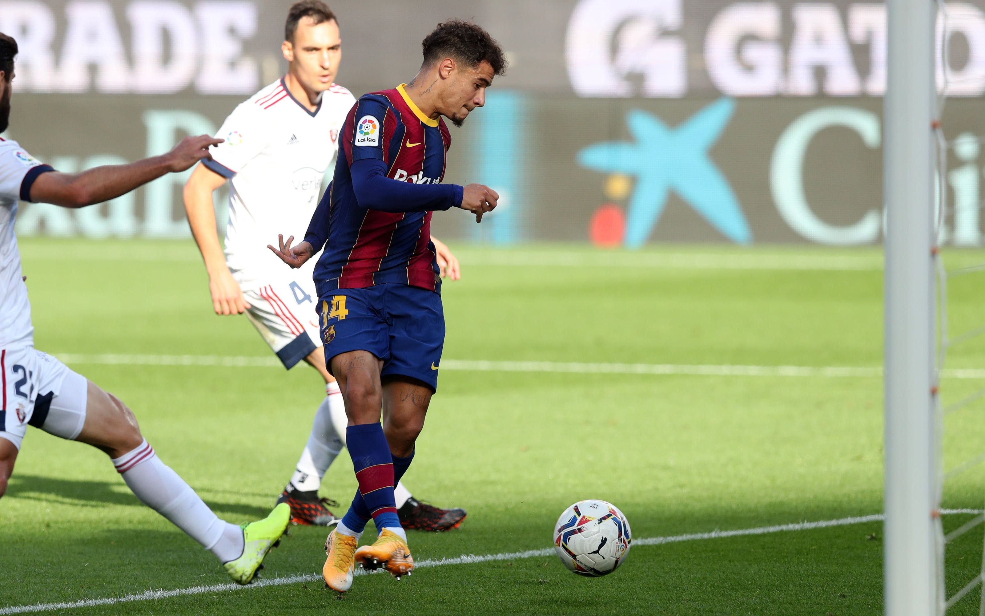 Barça's win over Osasuna in photos