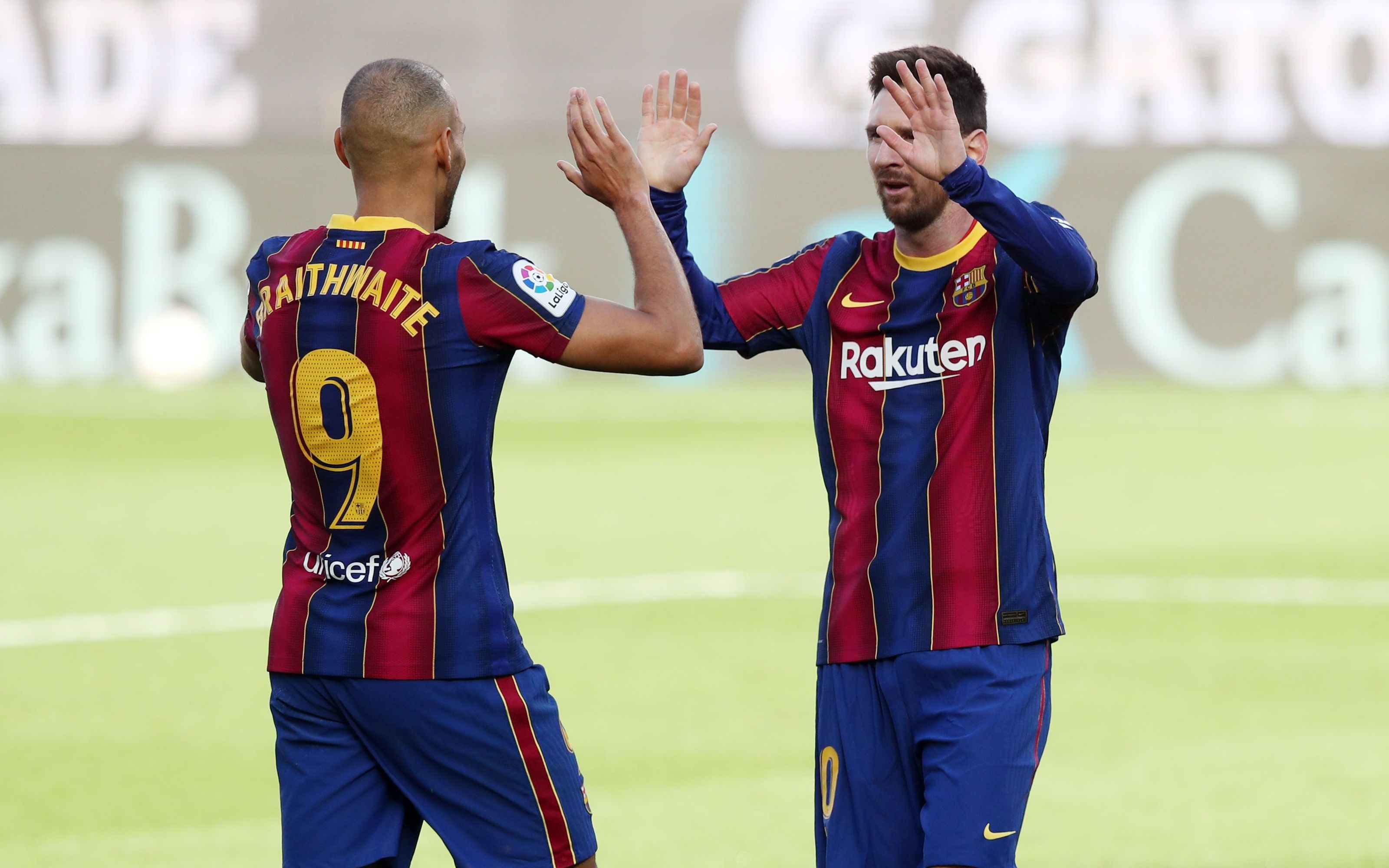 Barça's win over Osasuna in photos