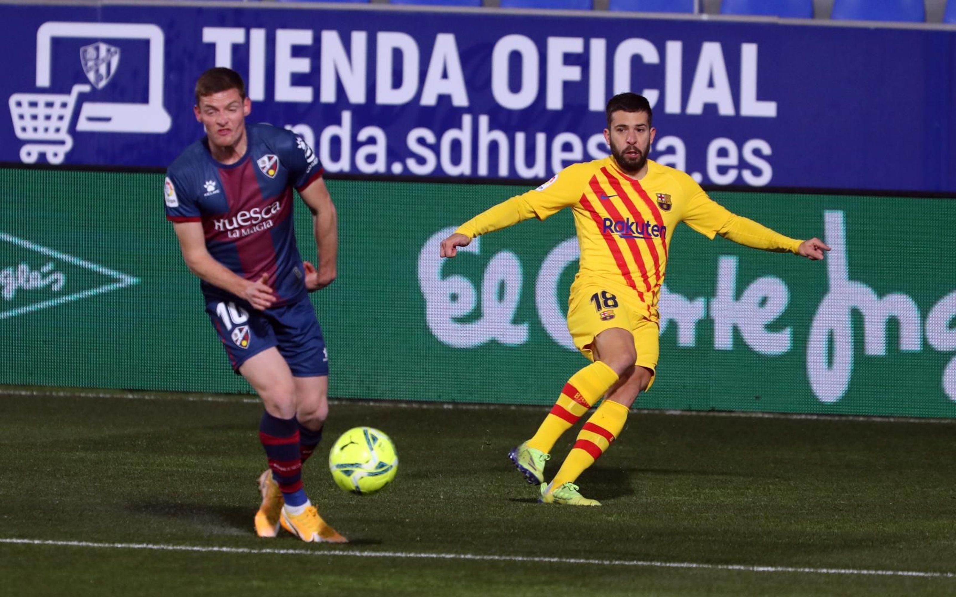 The win at Huesca in photos