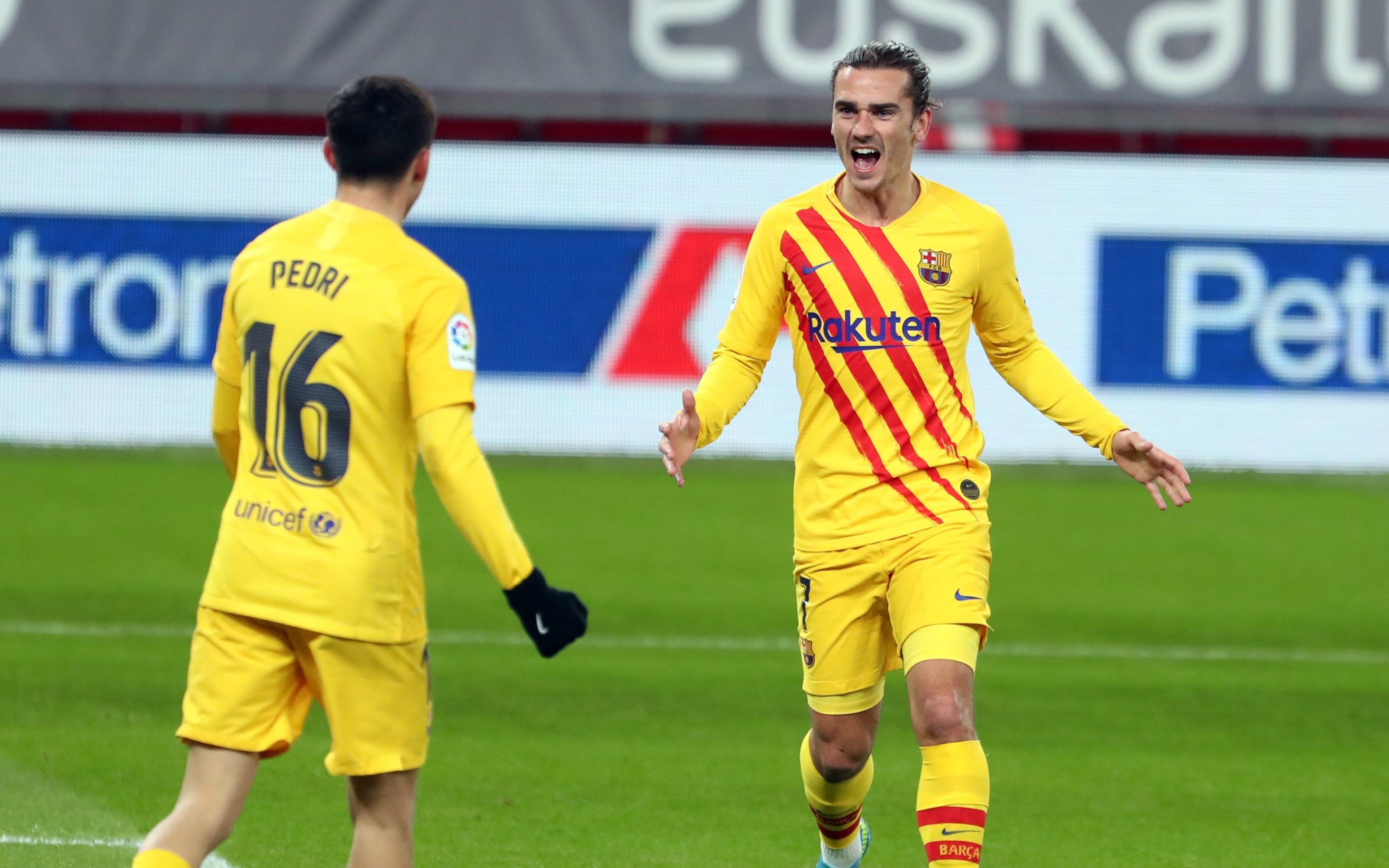 Barça's win at Athletic in photos