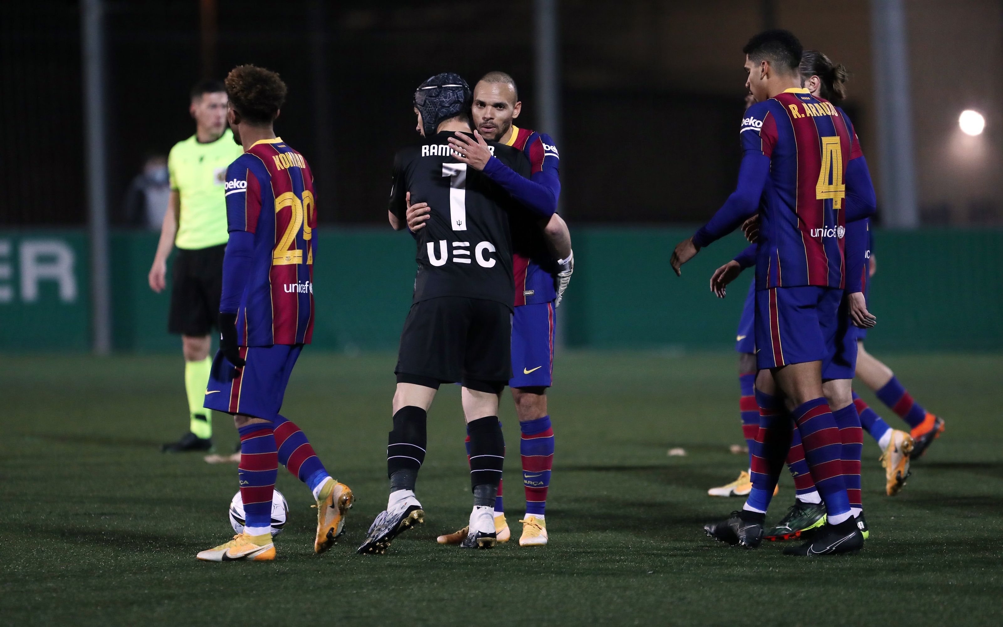 El Cornellà-Barça, en imágenes