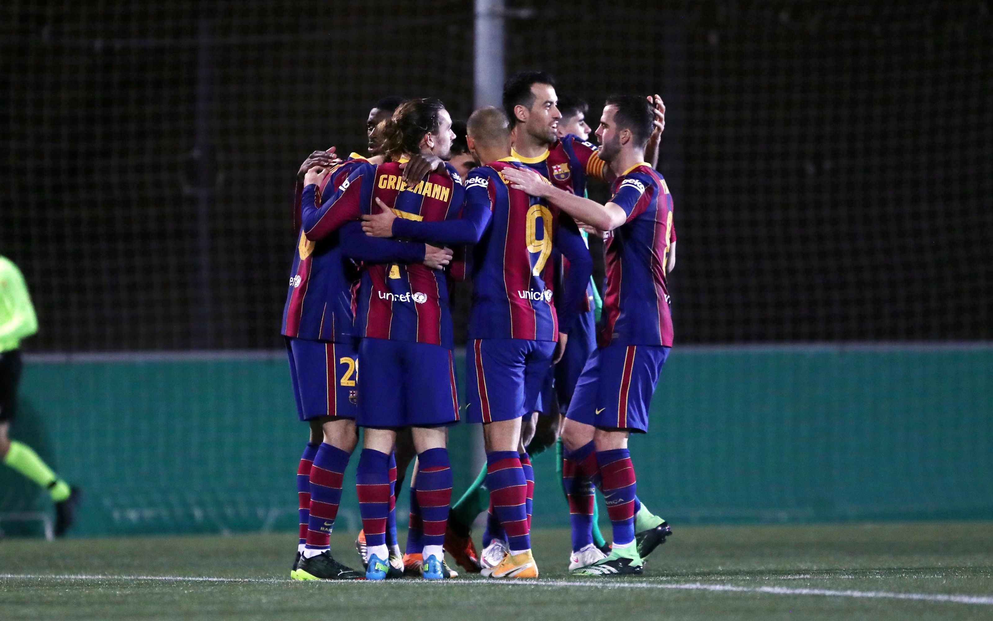 El Cornellà-Barça, en imágenes