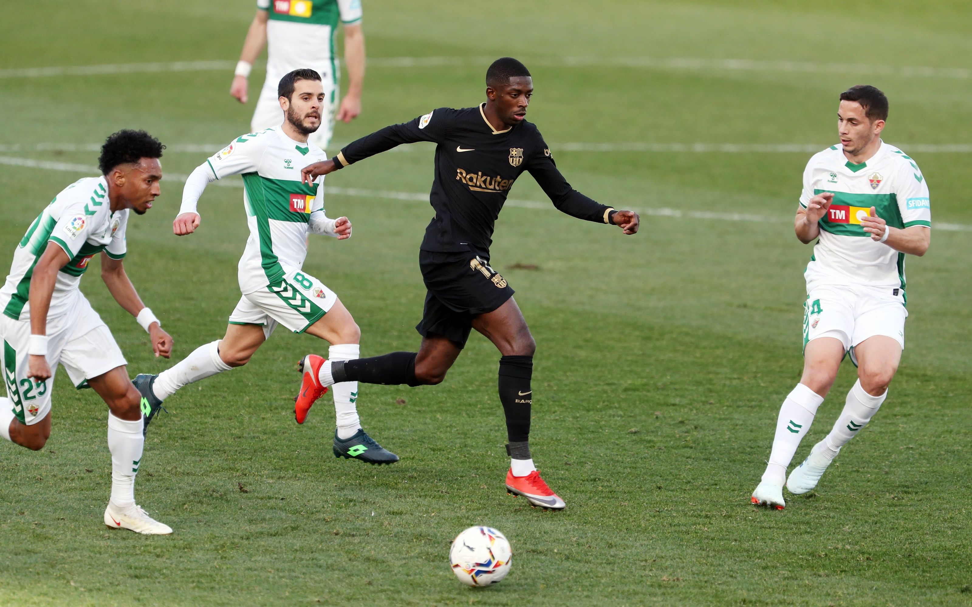 The win at Elche in photos