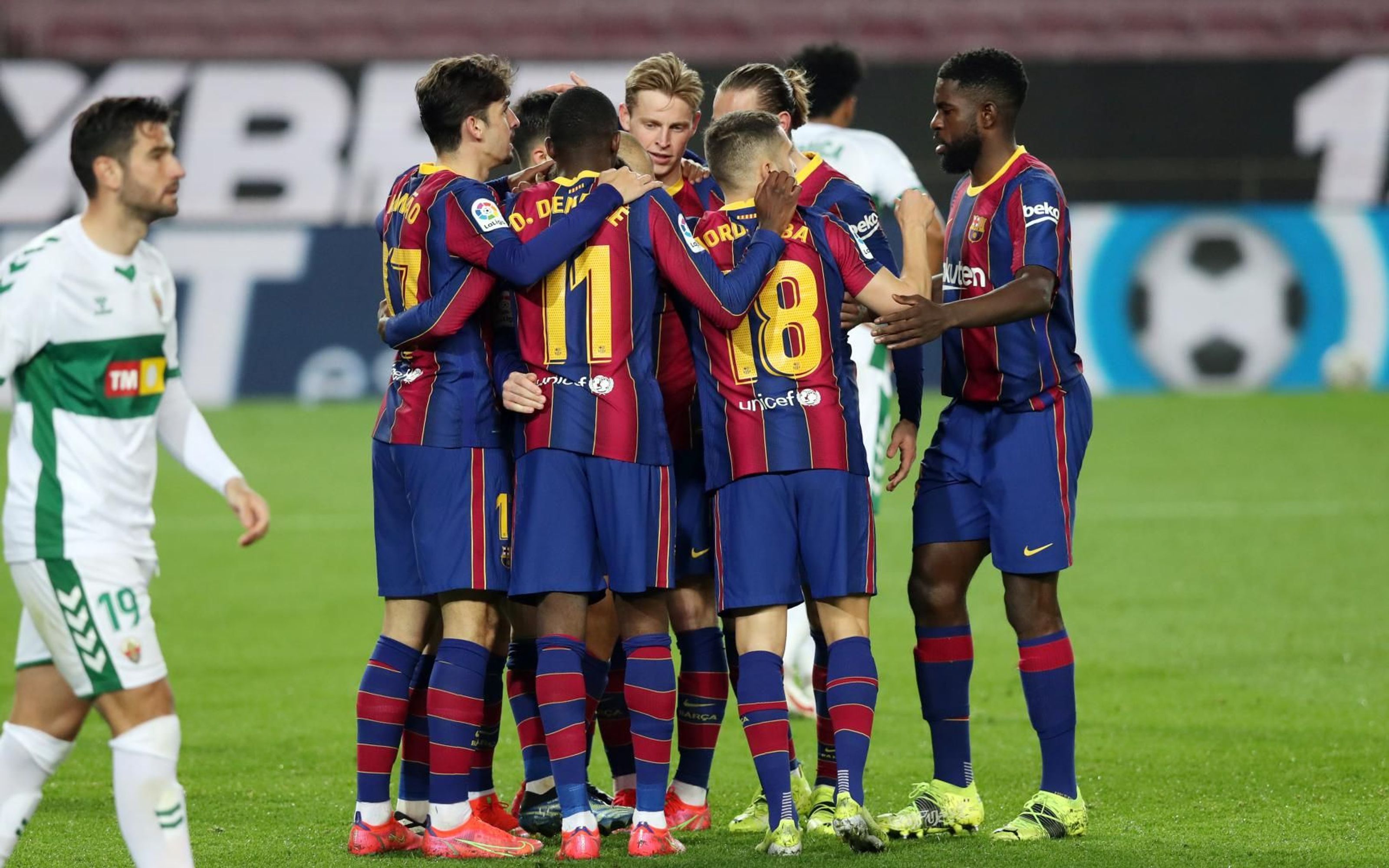 The best photos from Barça v Elche