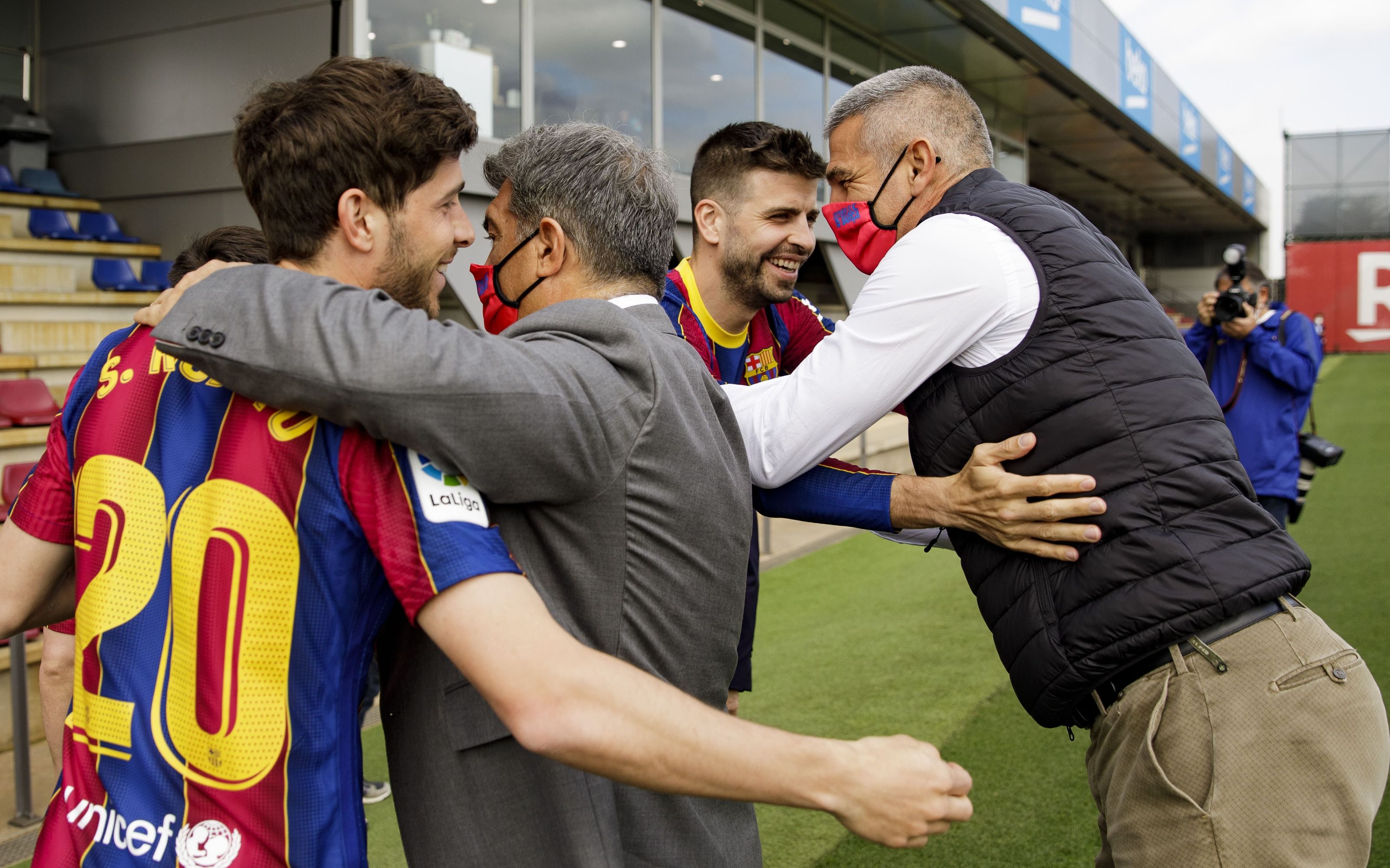 Séances photos officielles du Barça 2020/21