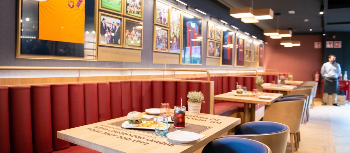 Las imágenes del Barça Cafe, el nuevo 'sportsbar' del Camp Nou