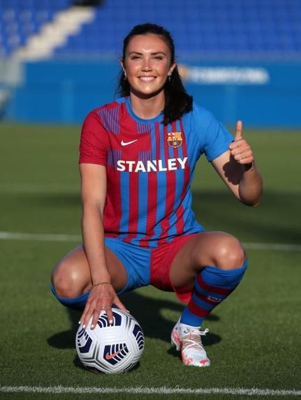 Norwegian Ingrid Engen signs for Barça