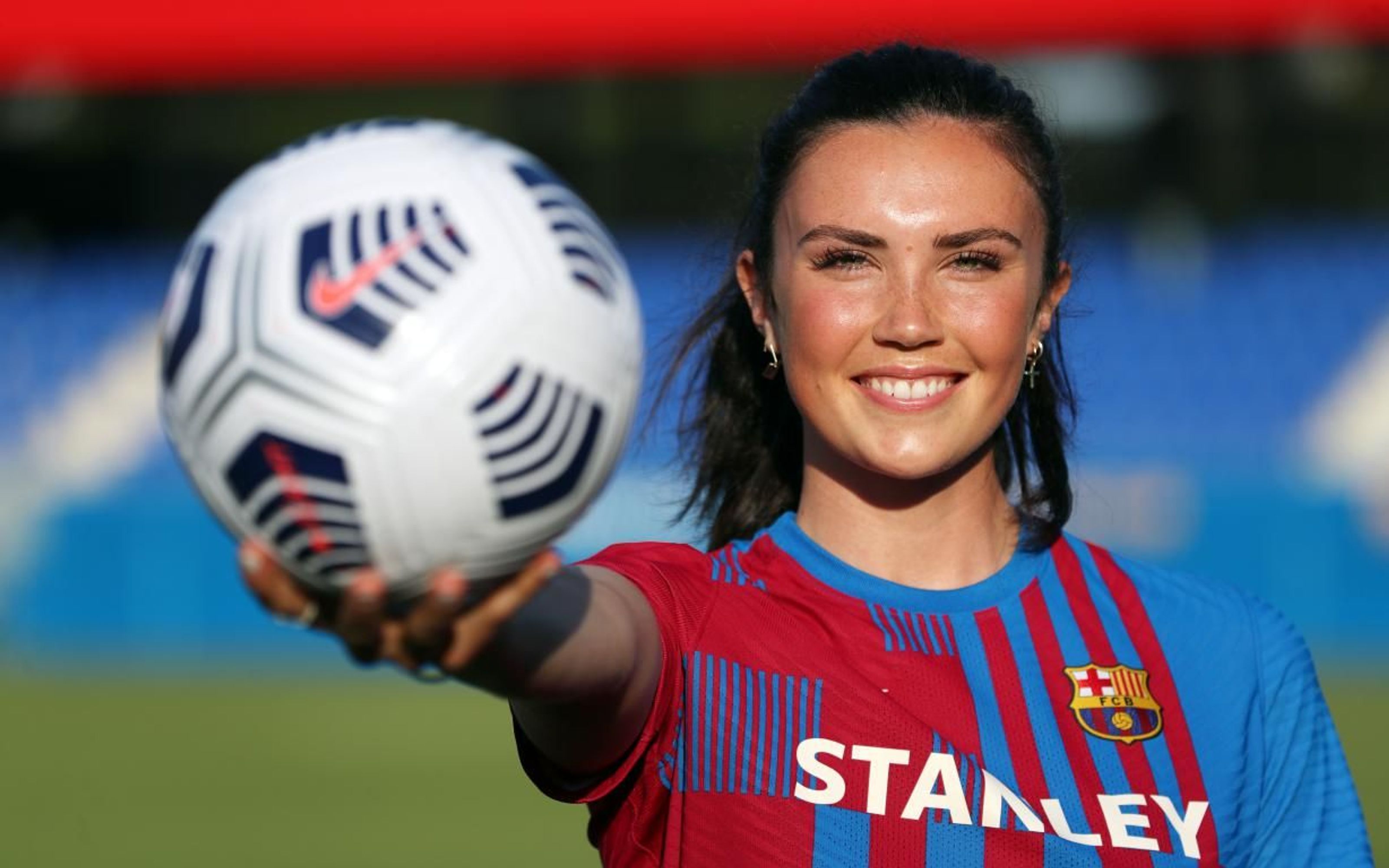 Norwegian Ingrid Engen signs for Barça