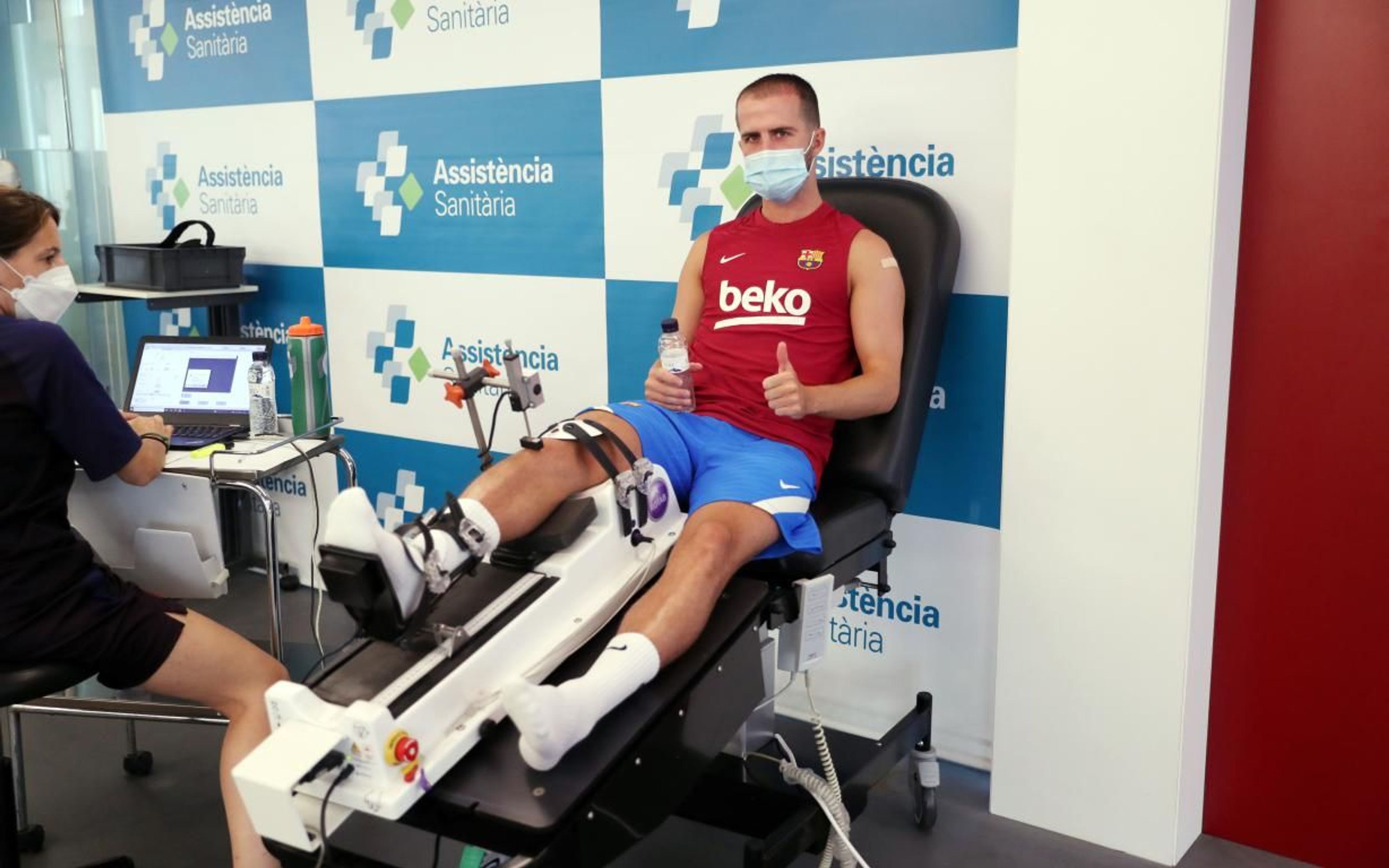 Las pruebas médicas del primer equipo