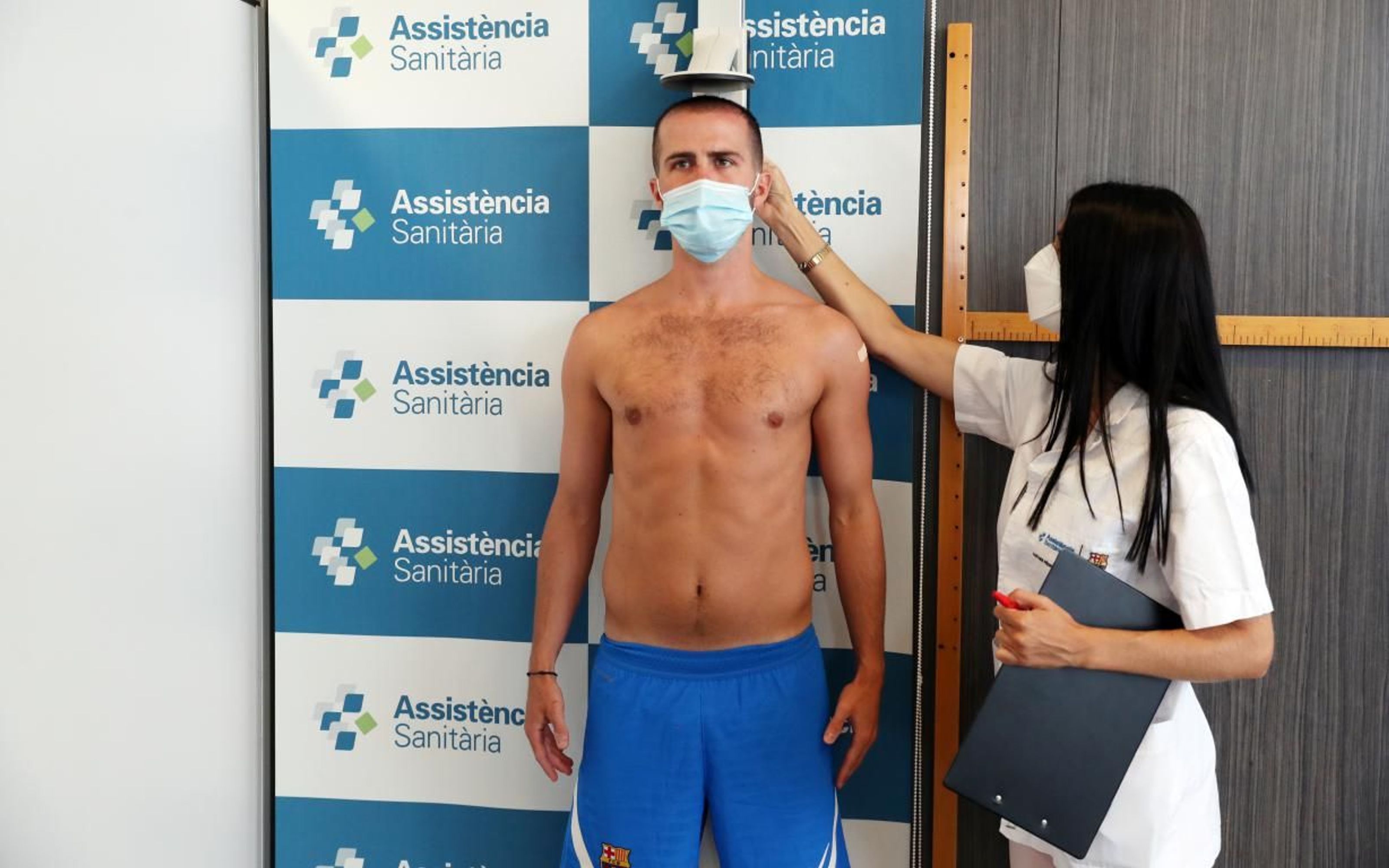 Las pruebas médicas del primer equipo