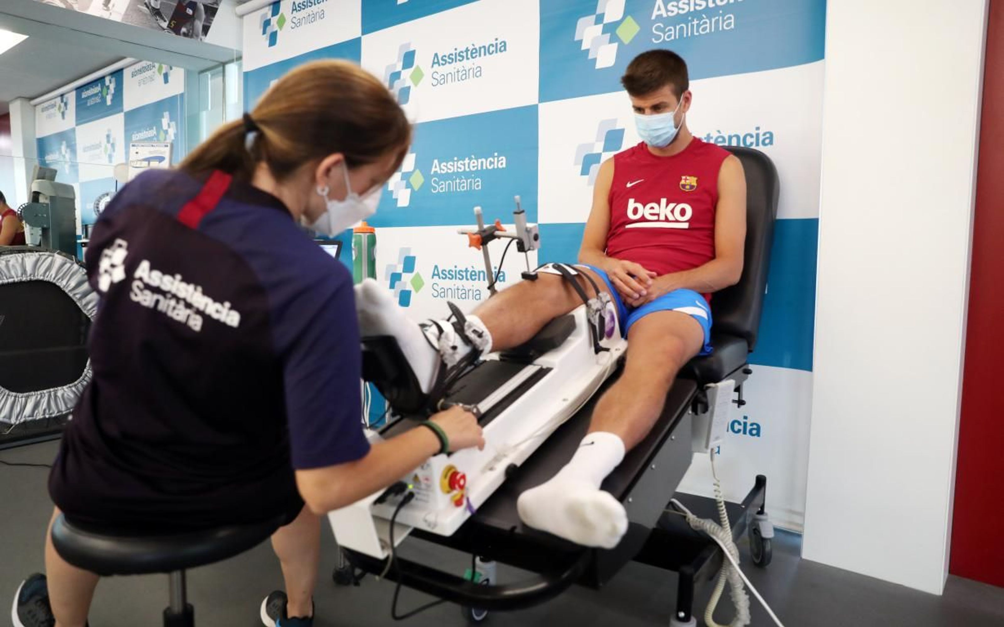 Las pruebas médicas del primer equipo