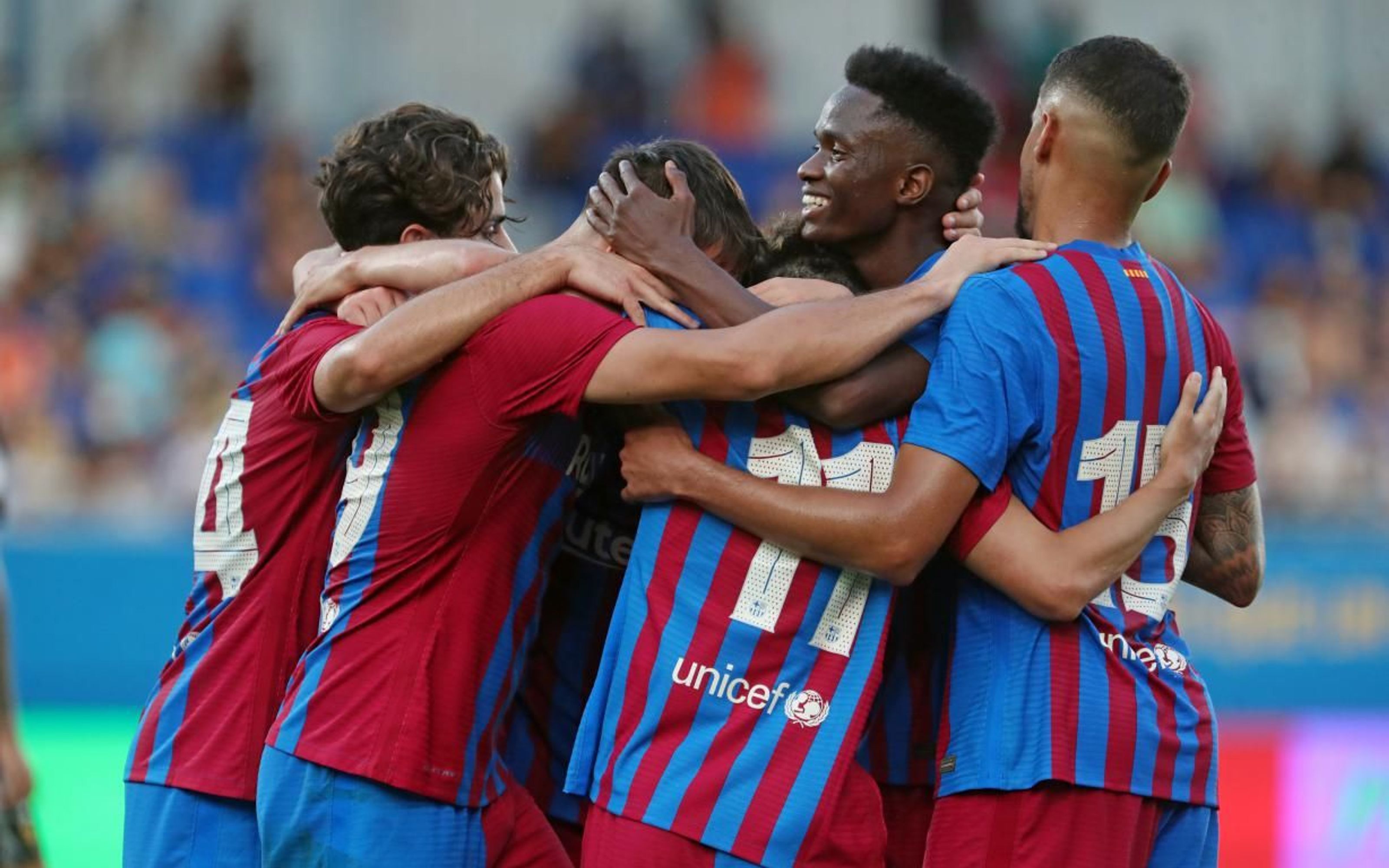 Preseason debut in photos