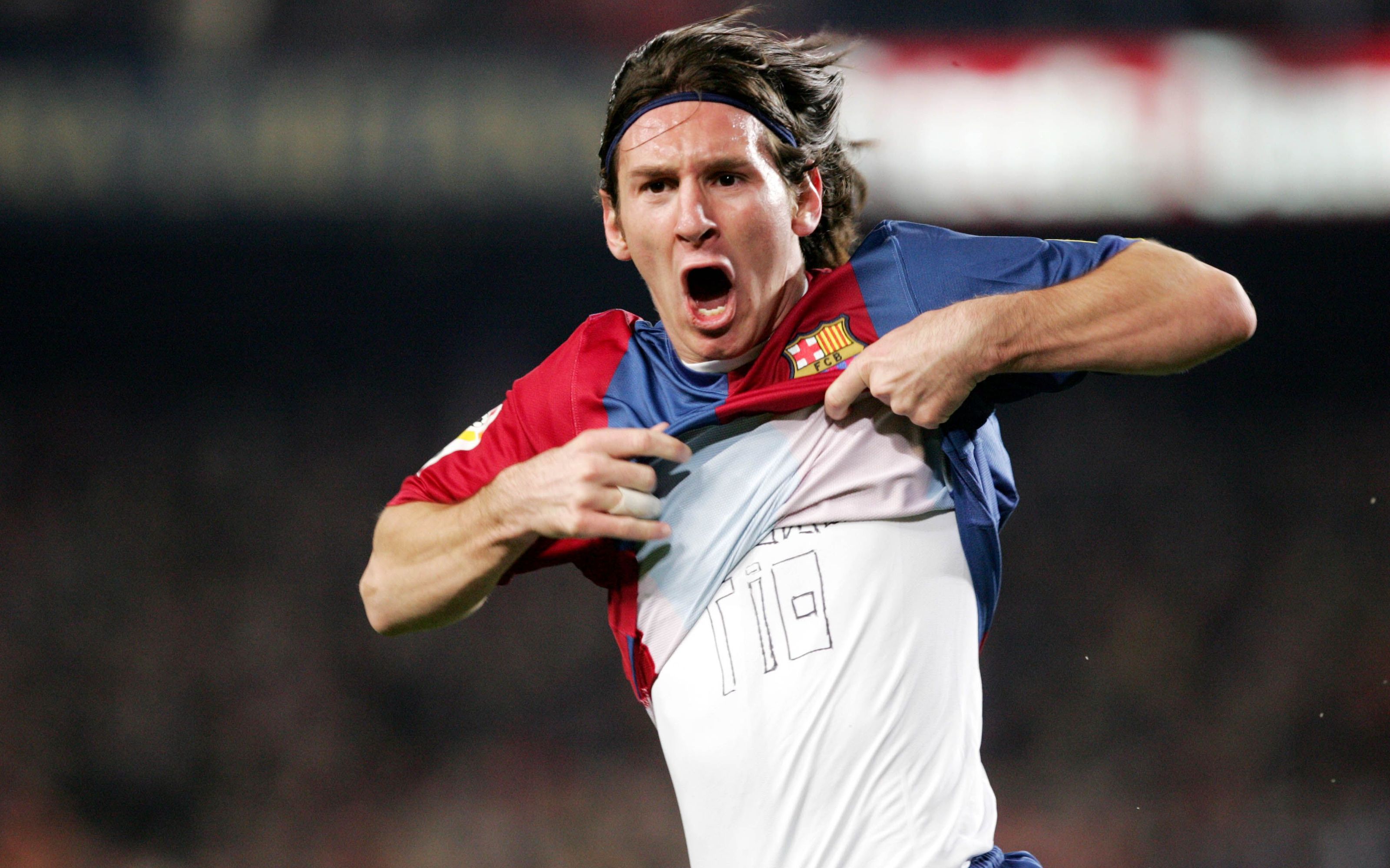 Leo Messi's years at FC Barcelona in pictures