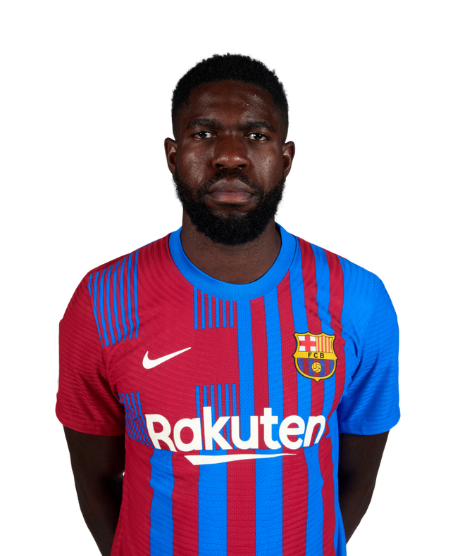 Samuel Umtiti | Fiche du joueur 21/22 | Défenseur | Site officiel du FC ...