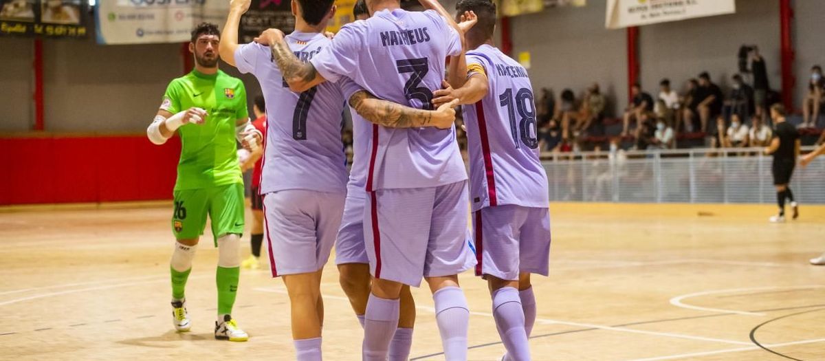 Las imágenes del Ripollet - Barça (0-7)