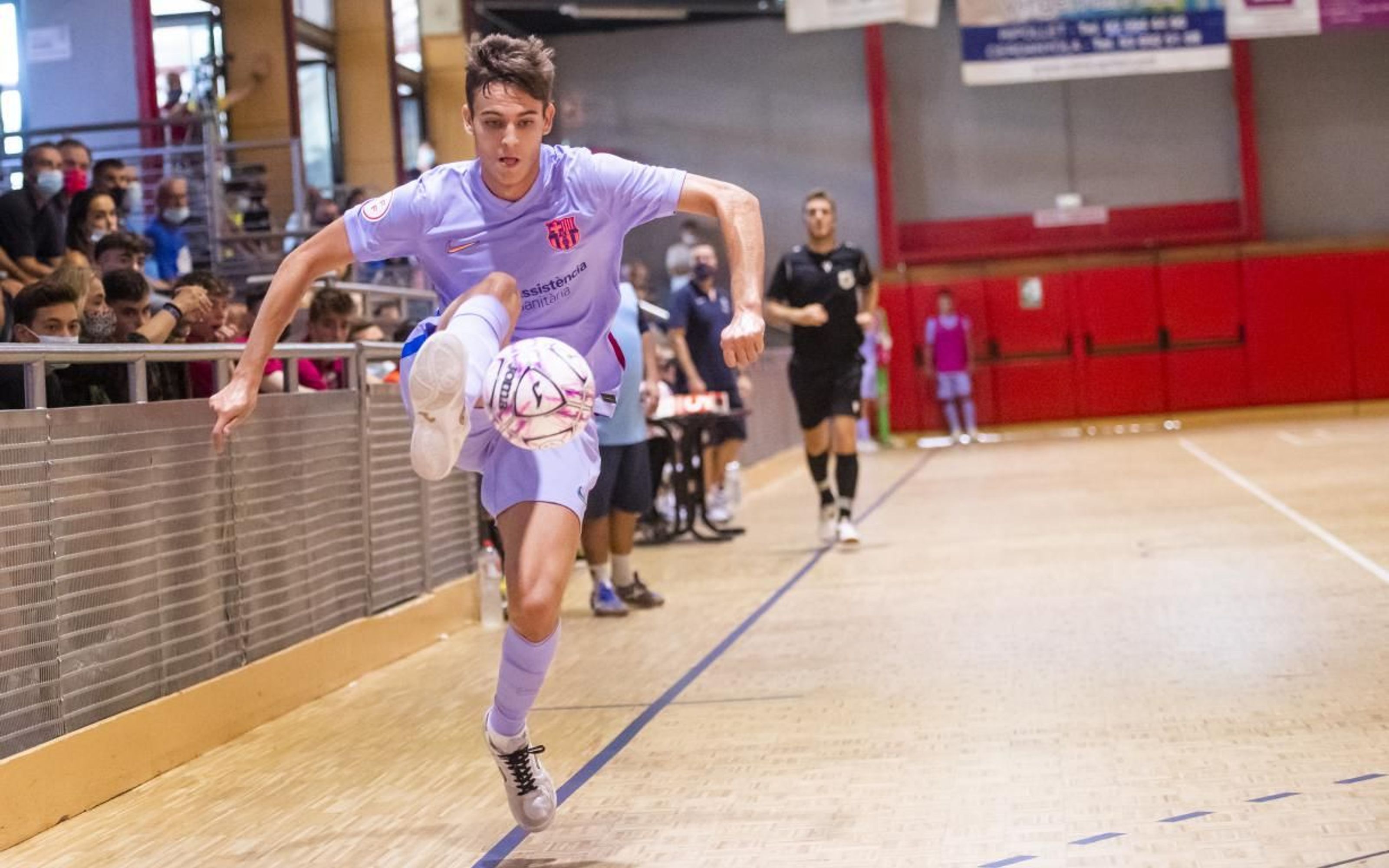 Las imágenes del Ripollet - Barça (0-7)