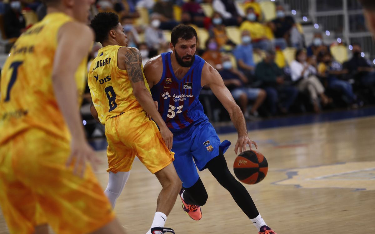 Gran Canaria-Barça: Triunfo solvente para mantenerse invictos (64-82)