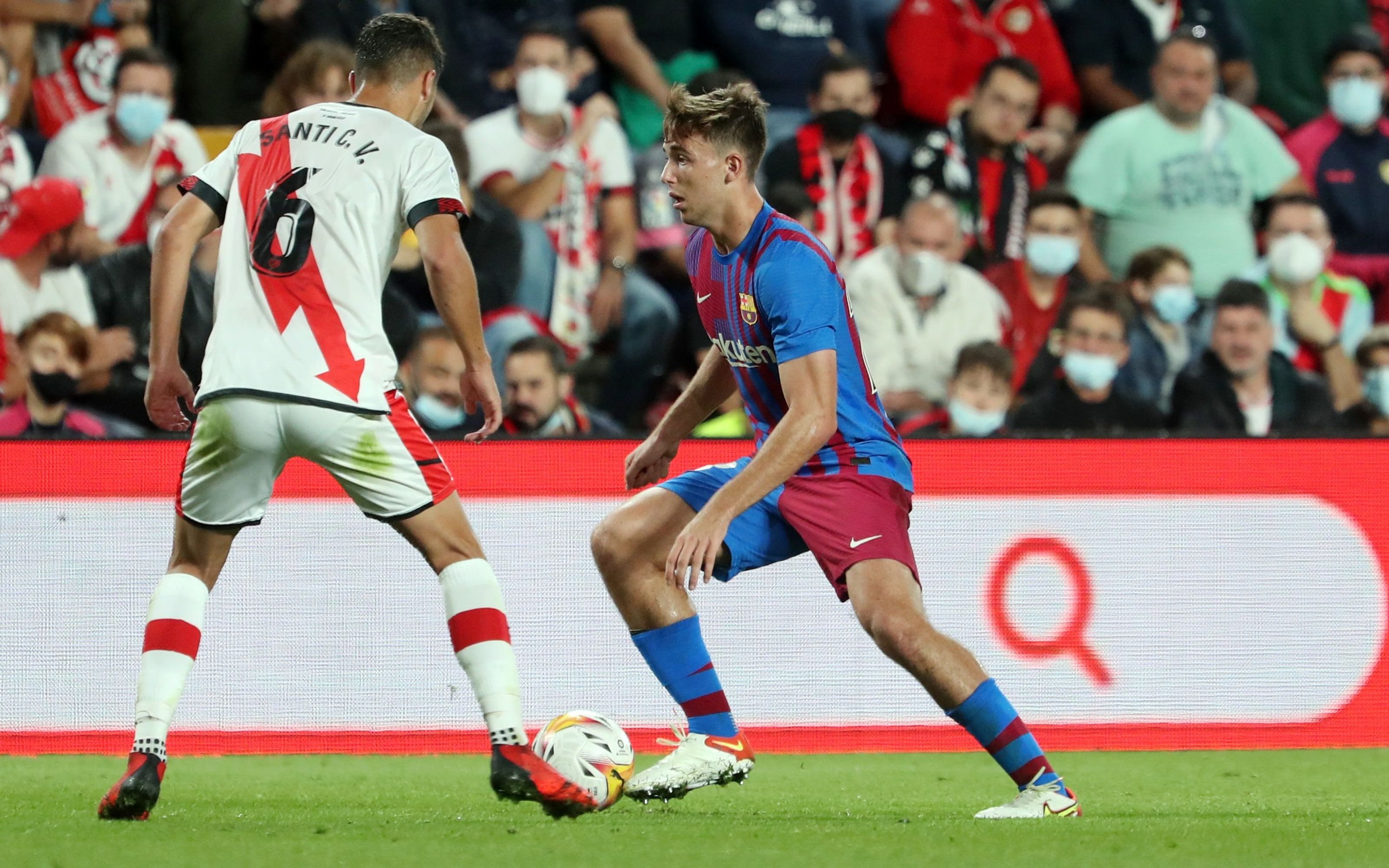 El Rayo-Barça, en imágenes