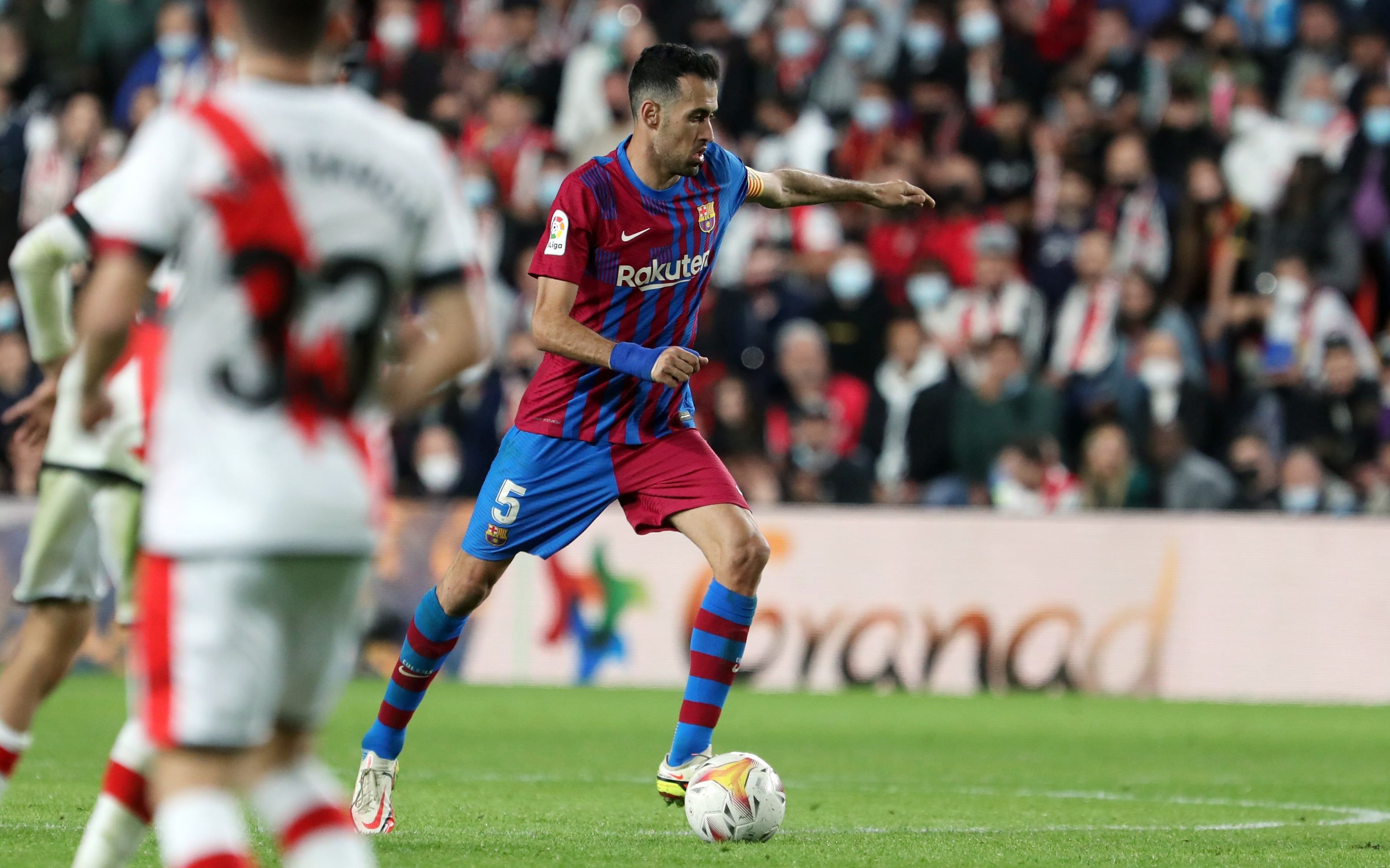 Rayo v Barça in photos