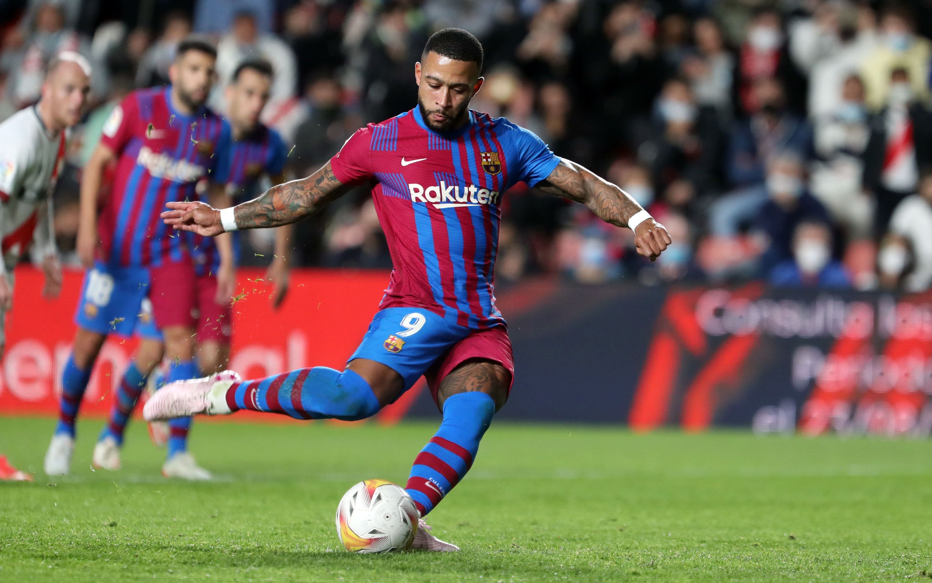 Rayo v Barça in photos