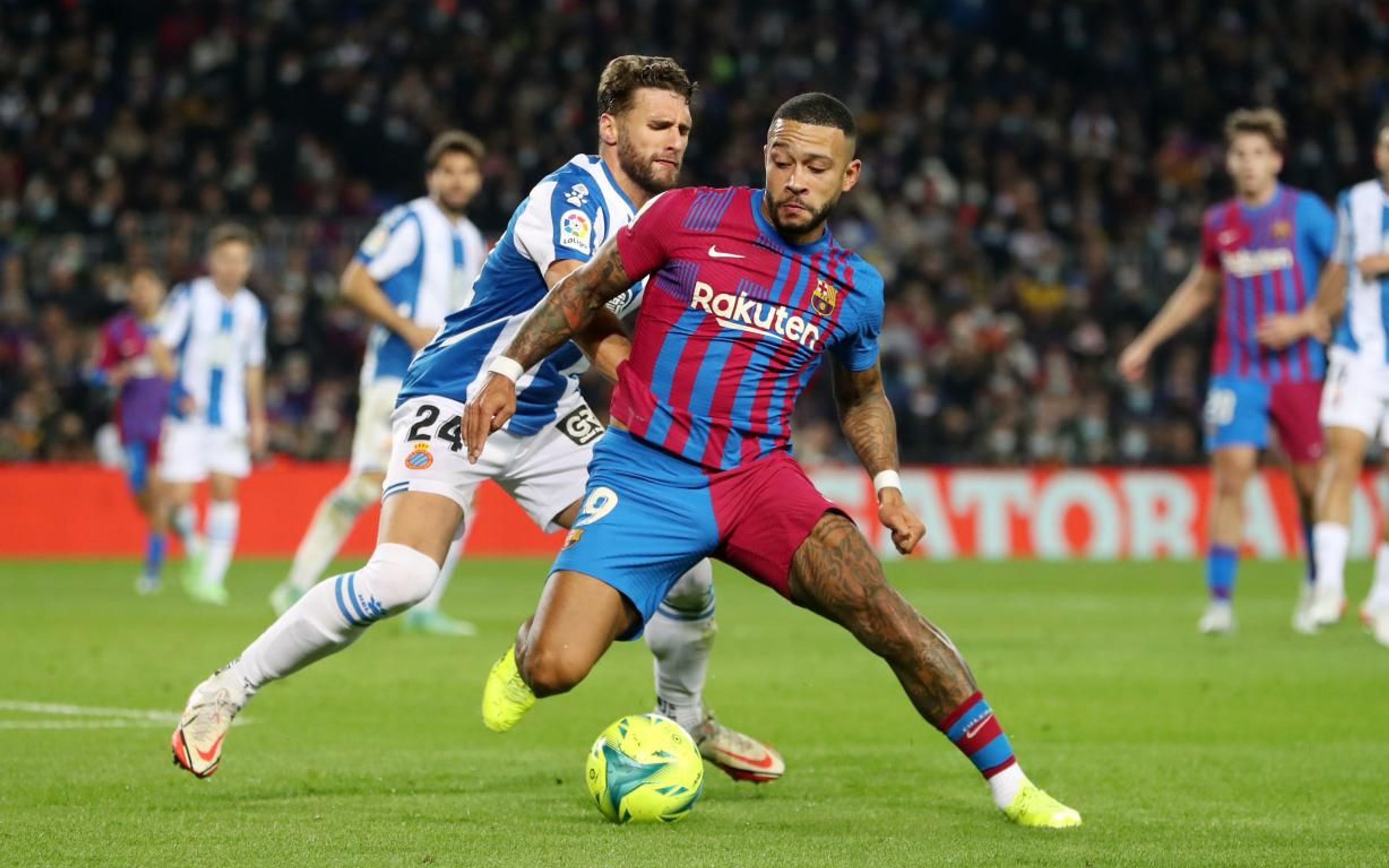 Barça v Espanyol in photos