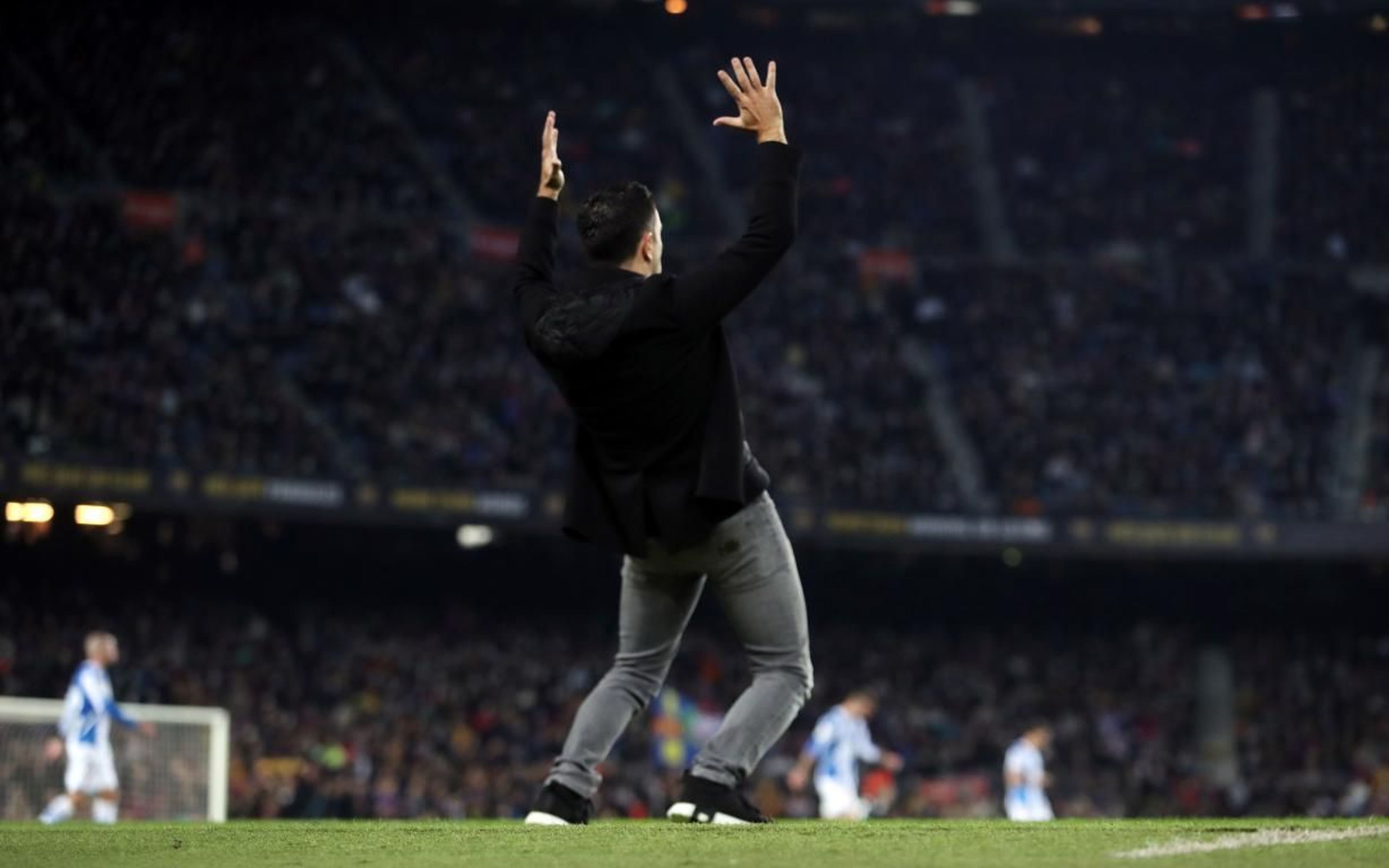 The other side of Xavi's debut