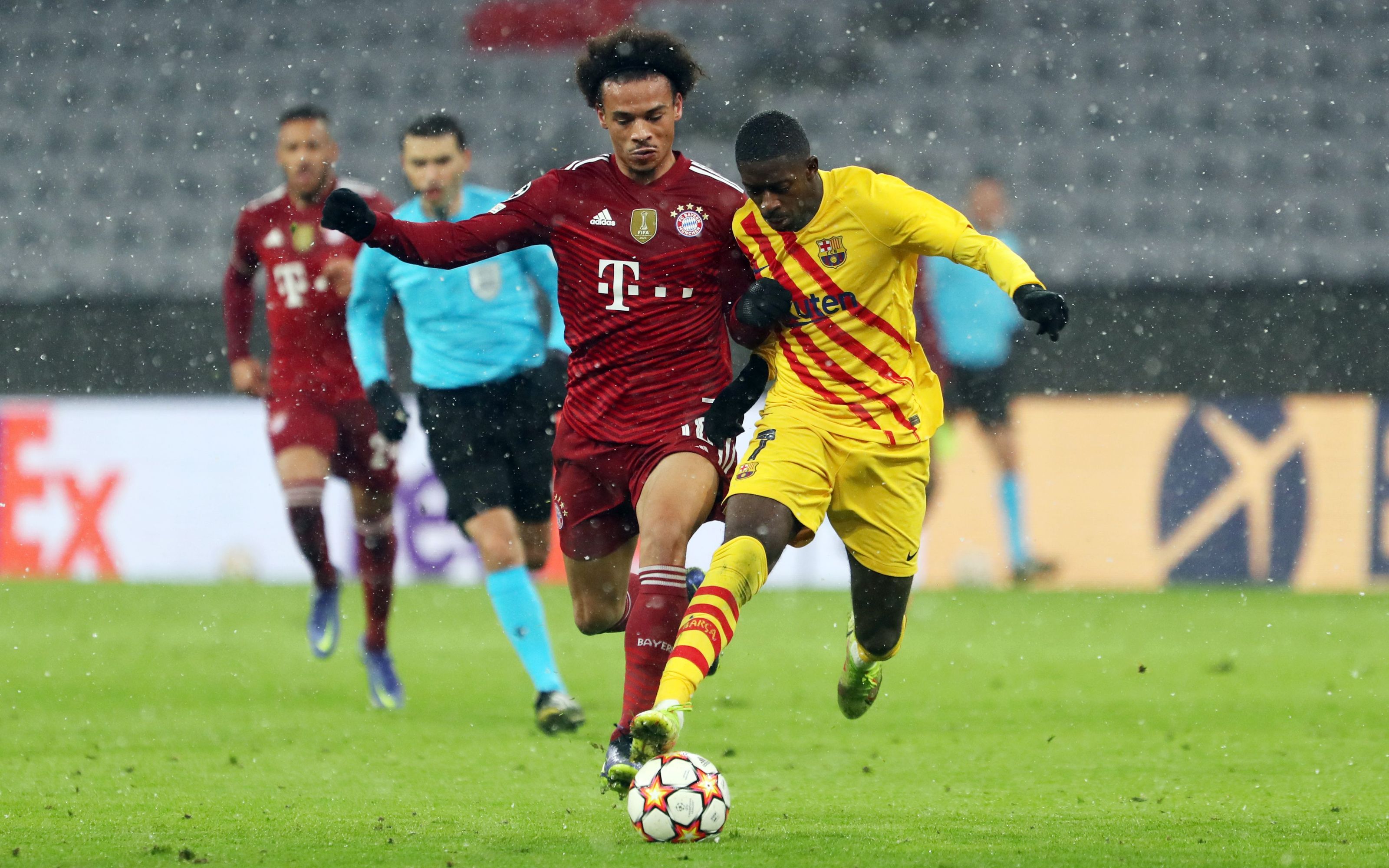 Bayern Munich v Barça in photos