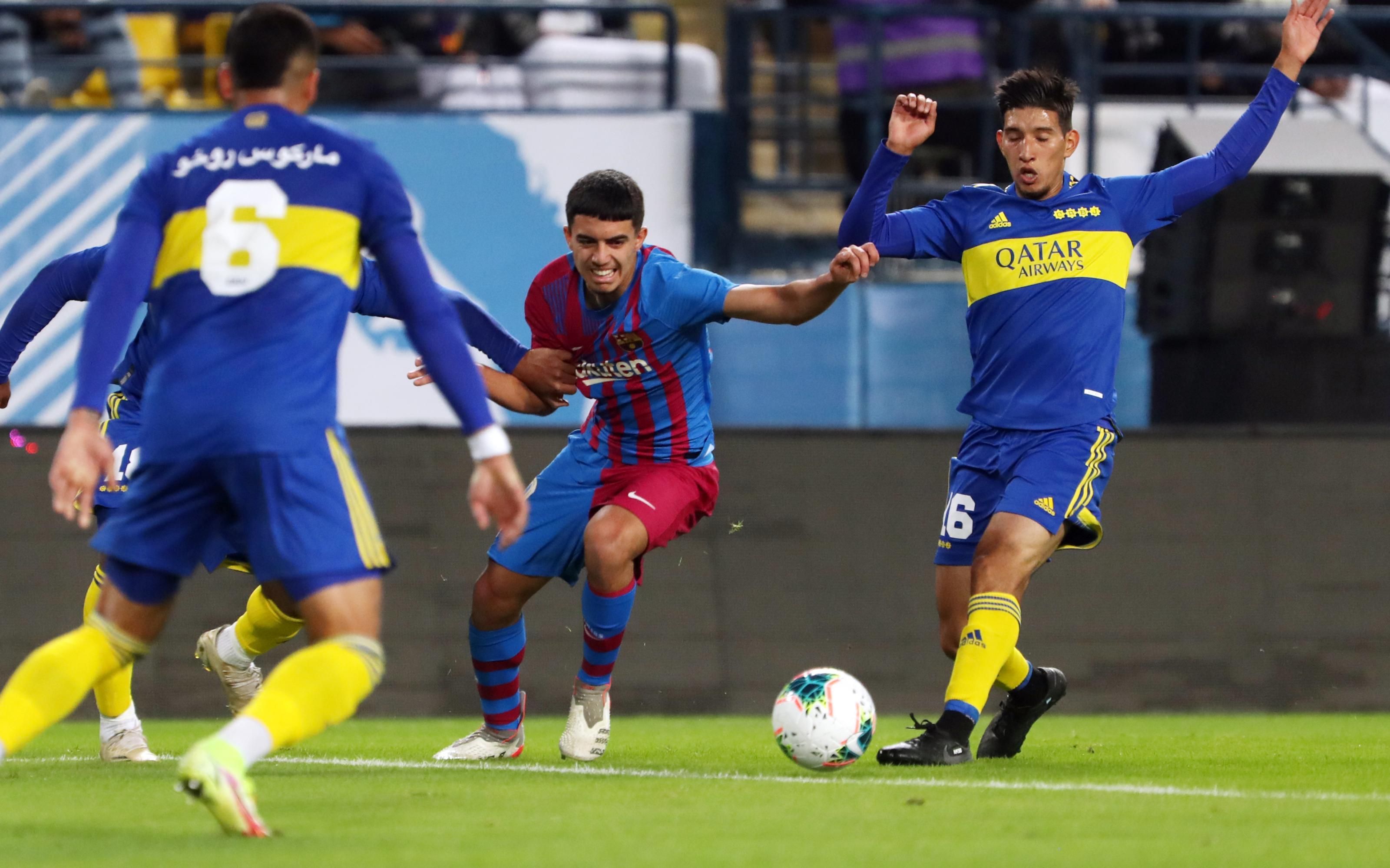The best photos from Barça v Boca Juniors