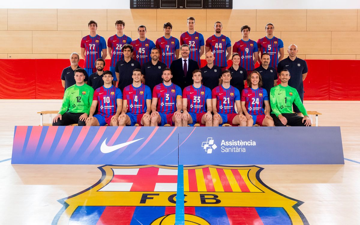 Jugadors Handbol Barça B | Canal Oficial FC Barcelona