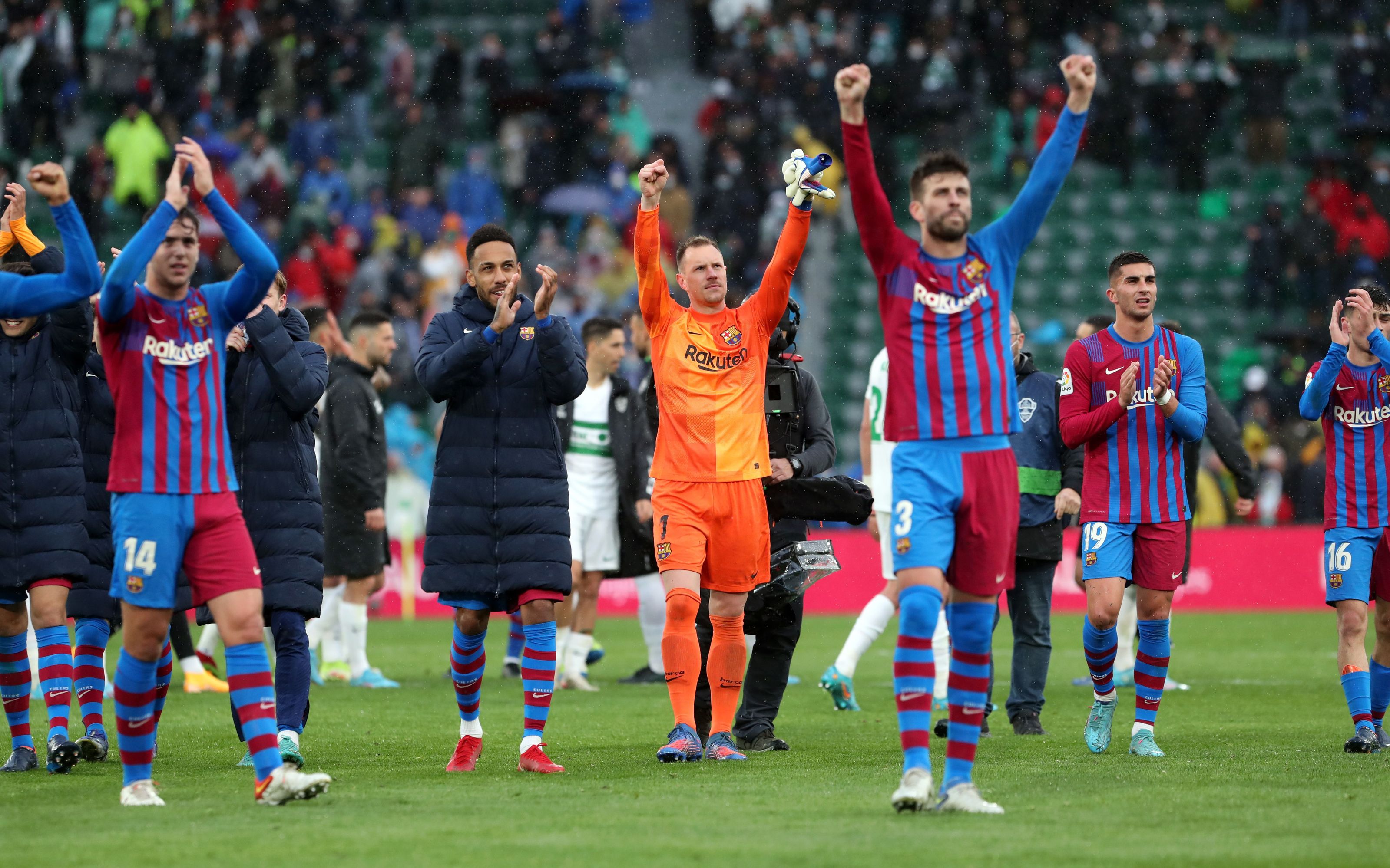 The comeback against Elche in photos