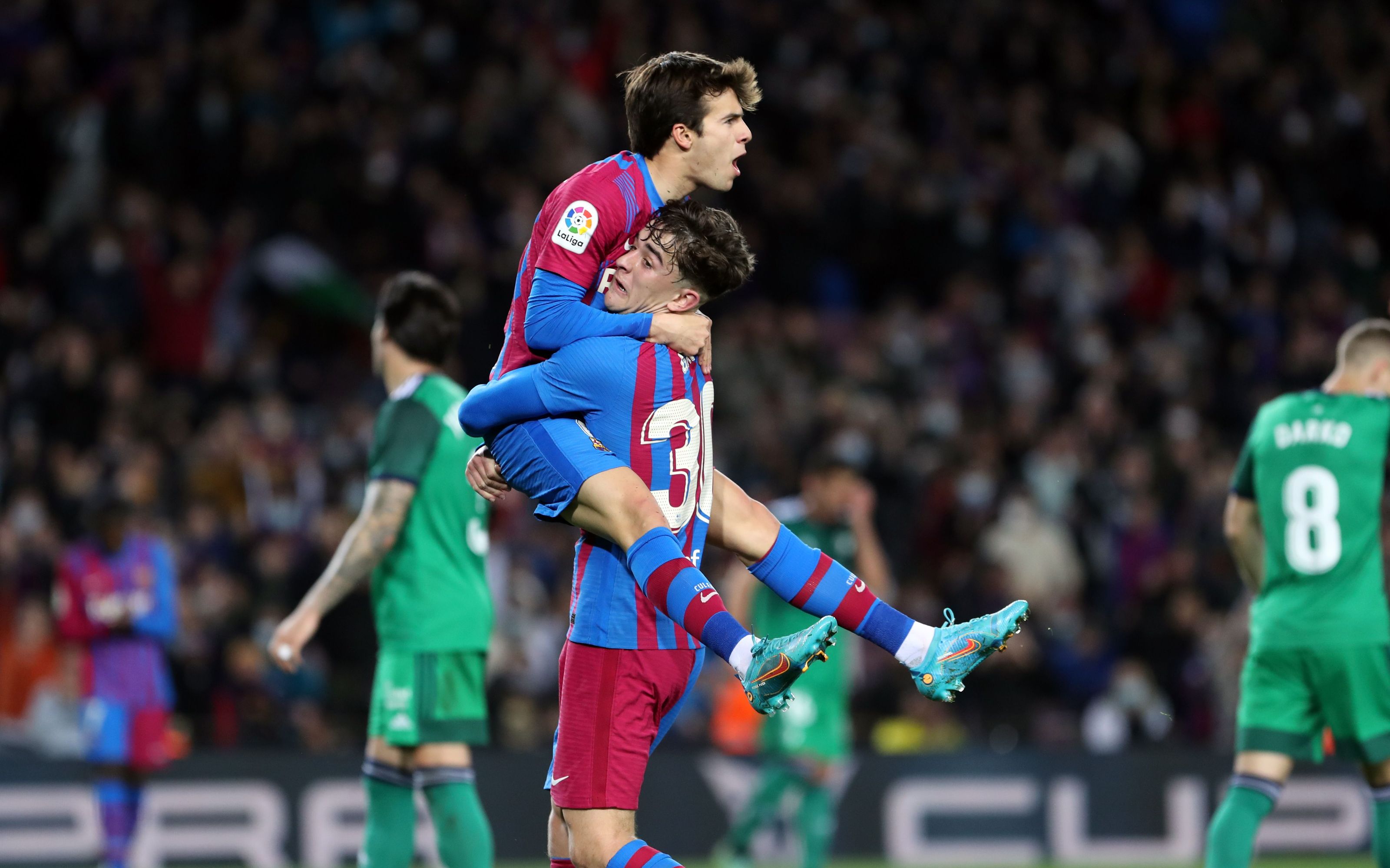 The best photos from the win over Osasuna