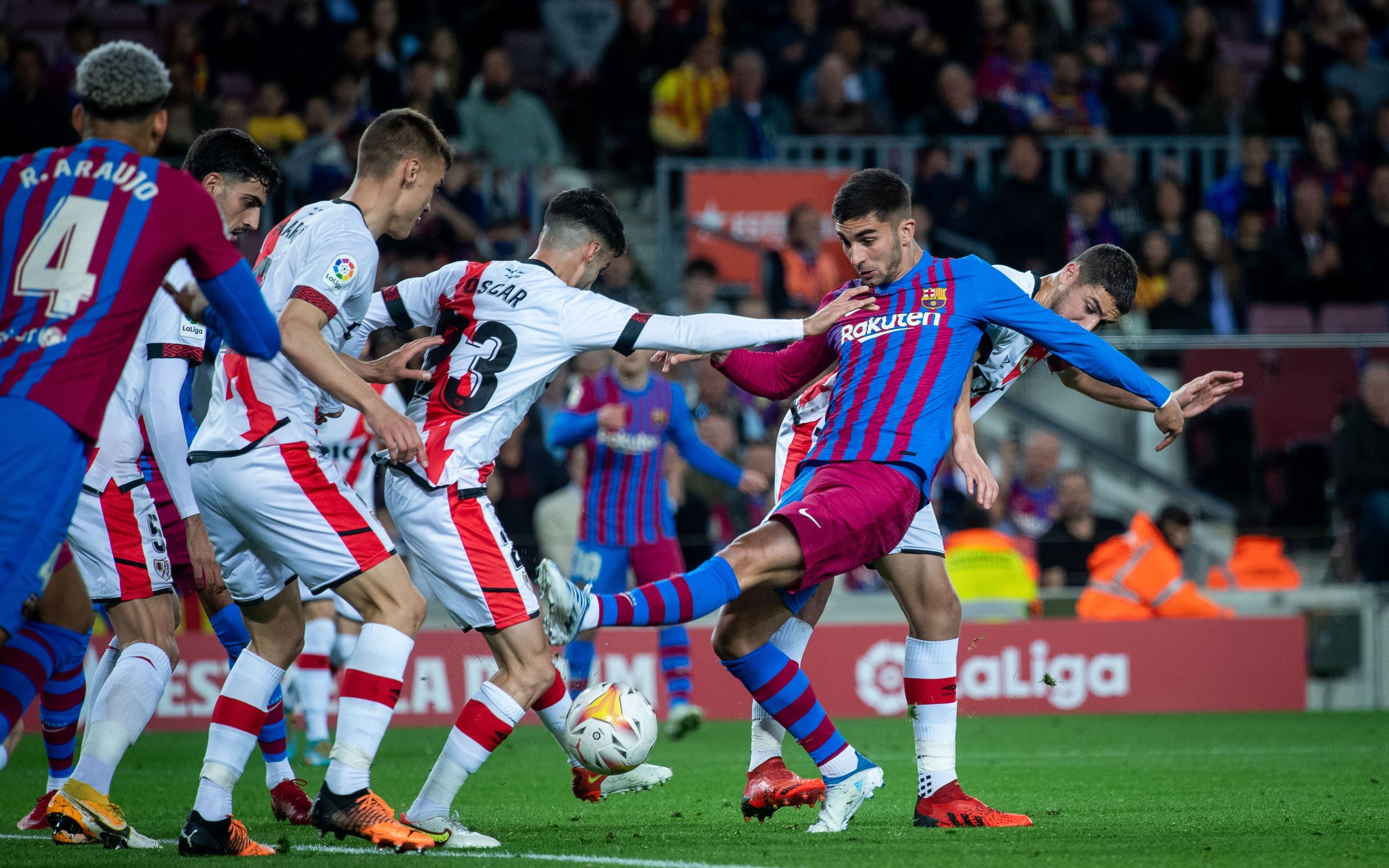Barça v Rayo in photos